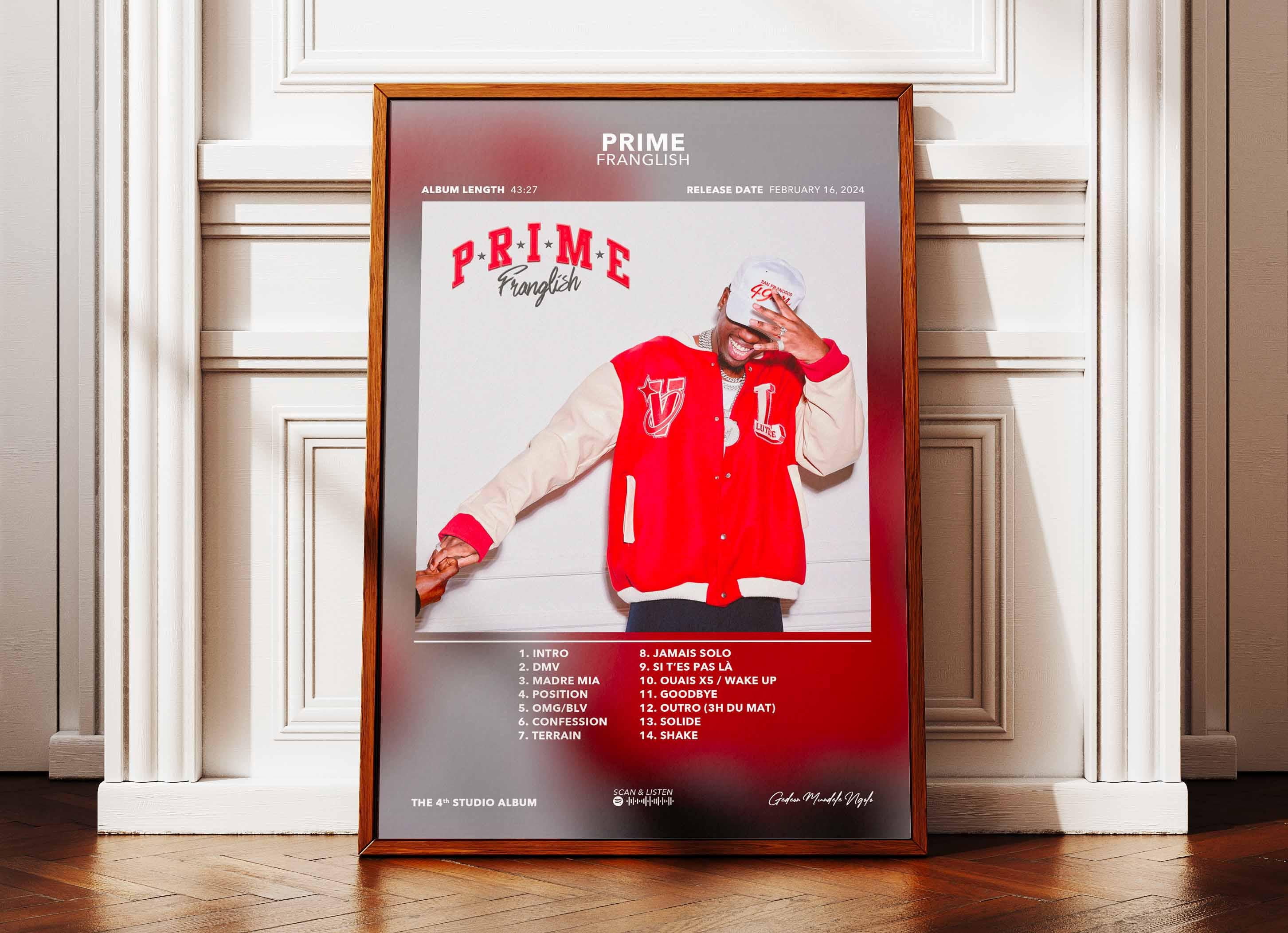 GATEGOO Poster Franglish Prime Album Poster | Franglish Prime Album ...