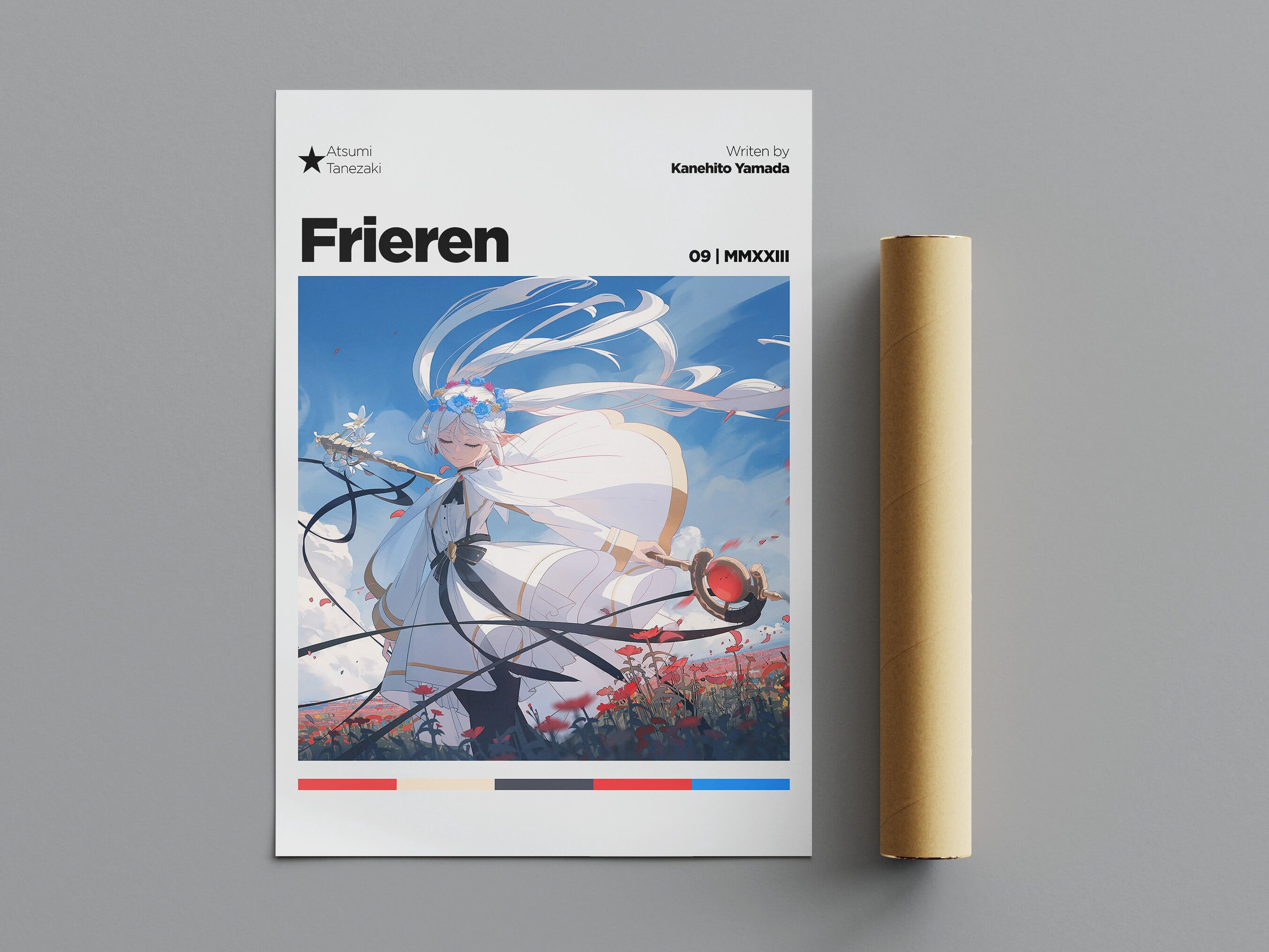 GATEGOO Poster Frieren Poster, Poster, Anime Poster, Wall Art, Wall ...