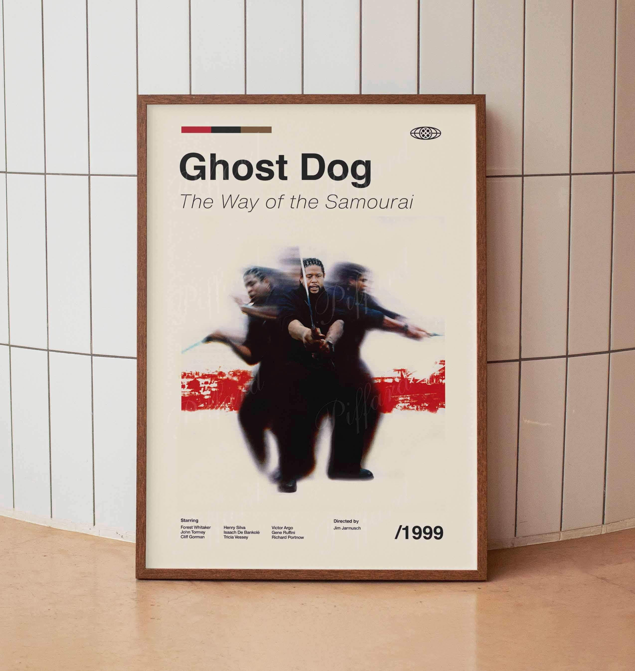 GATEGOO Poster Ghost Dog Vintage Movie Poster - Jim Jarmush ...