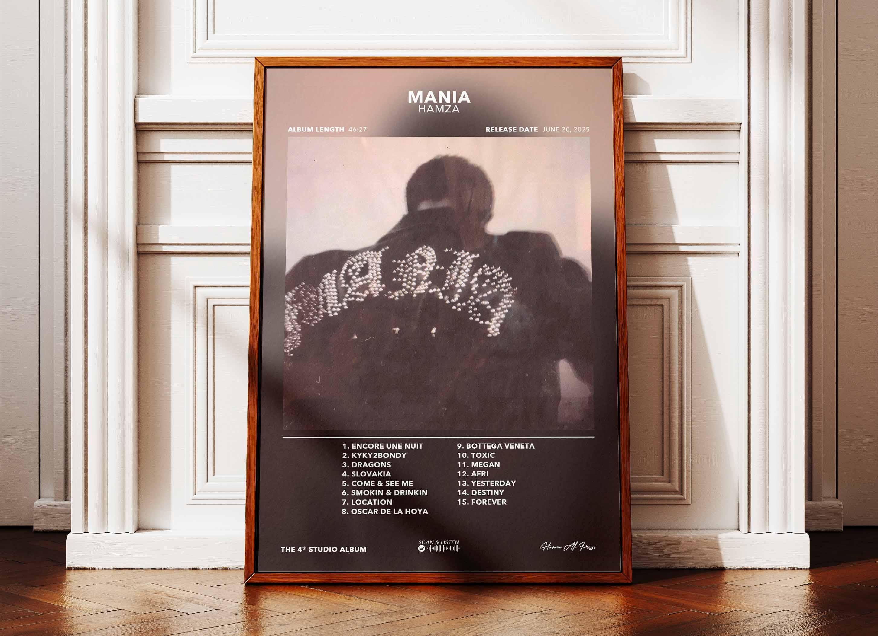 GATEGOO Poster Hamza Mania Album Poster | Hamza Mania Album Poster ...