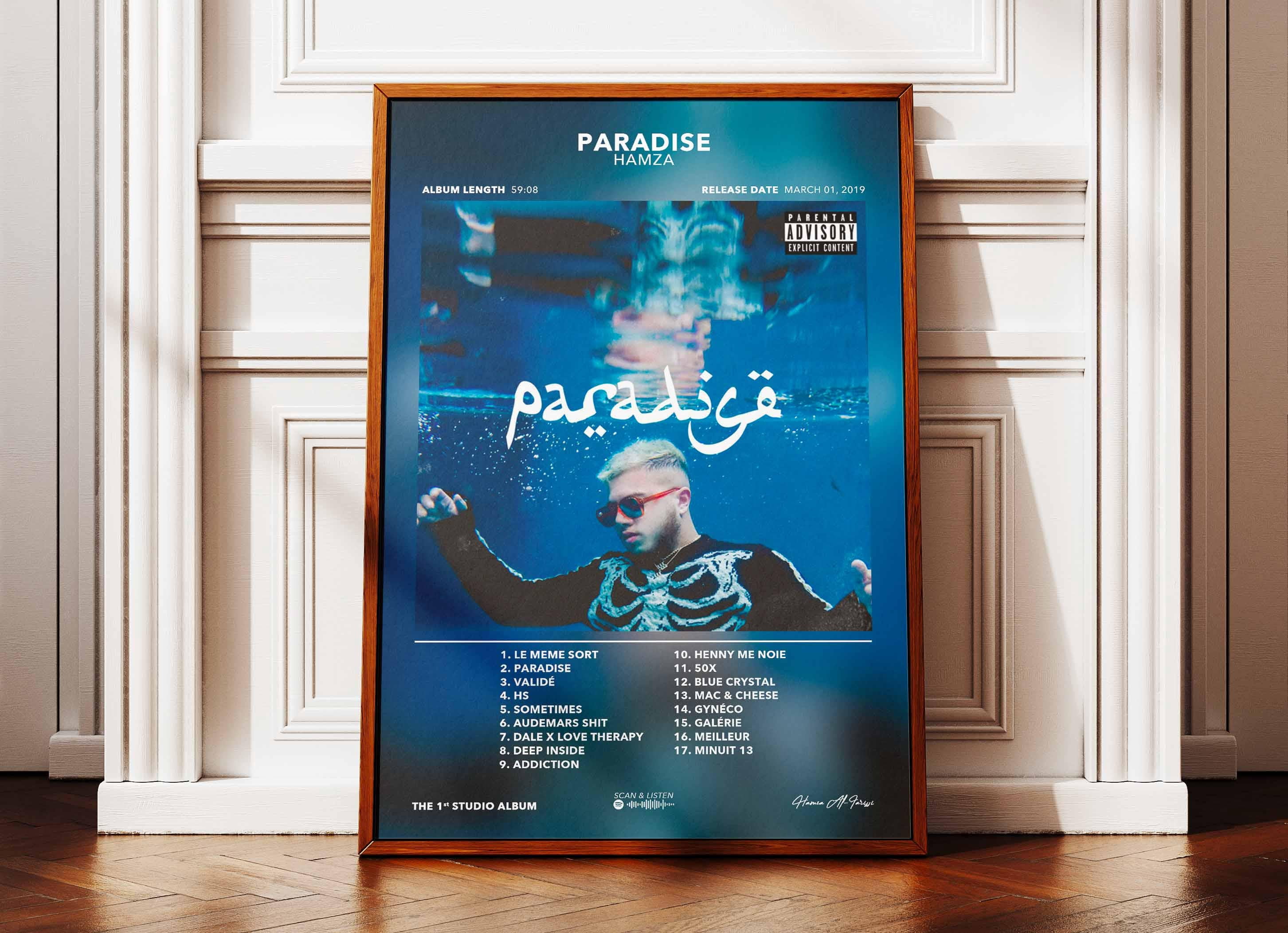 GATEGOO Poster Hamza Paradise Album Poster | Hamza Paradise Album ...