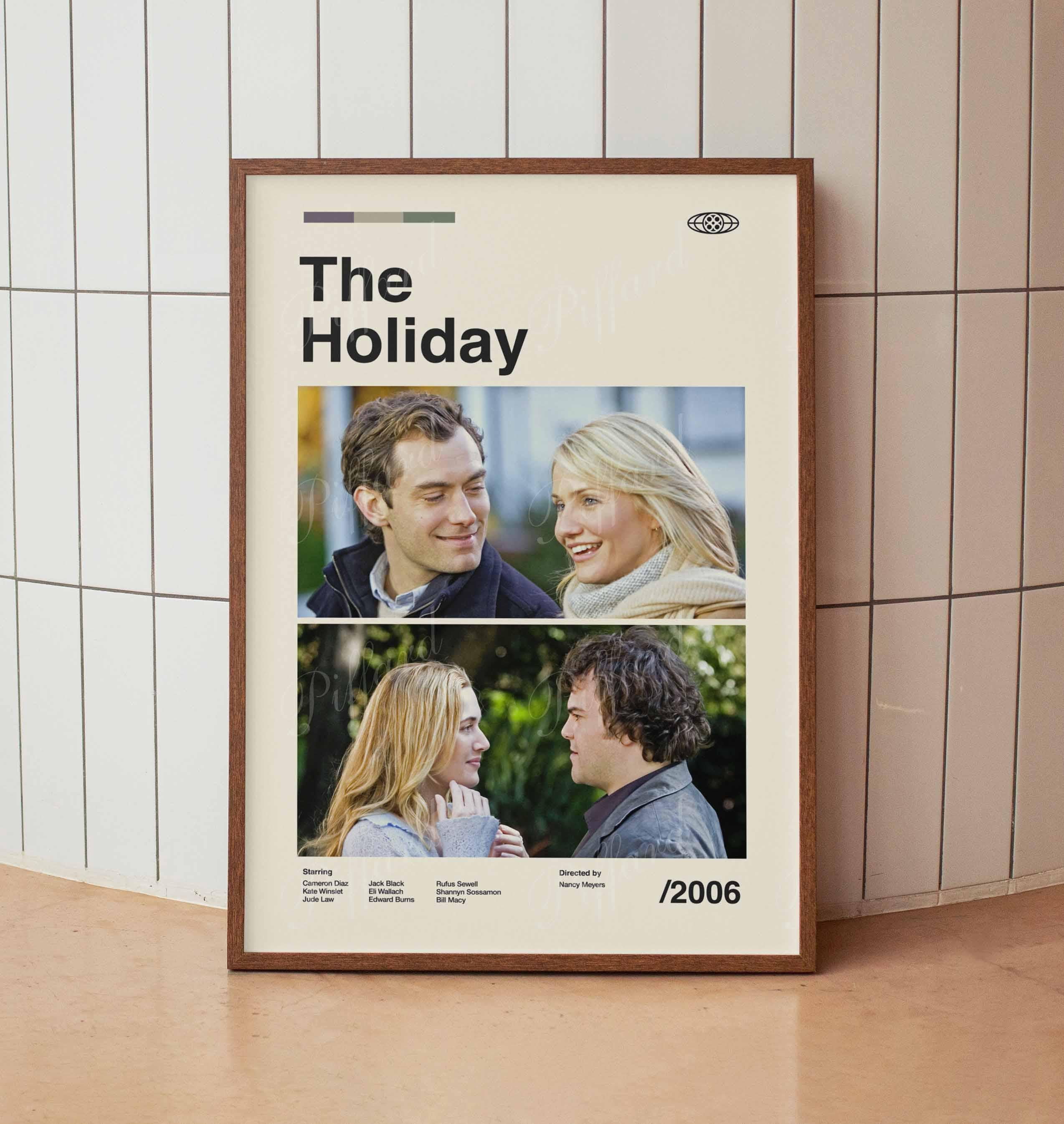 GATEGOO Poster The Holiday 2006 Christmas Vintage Movie Poster - Kate ...