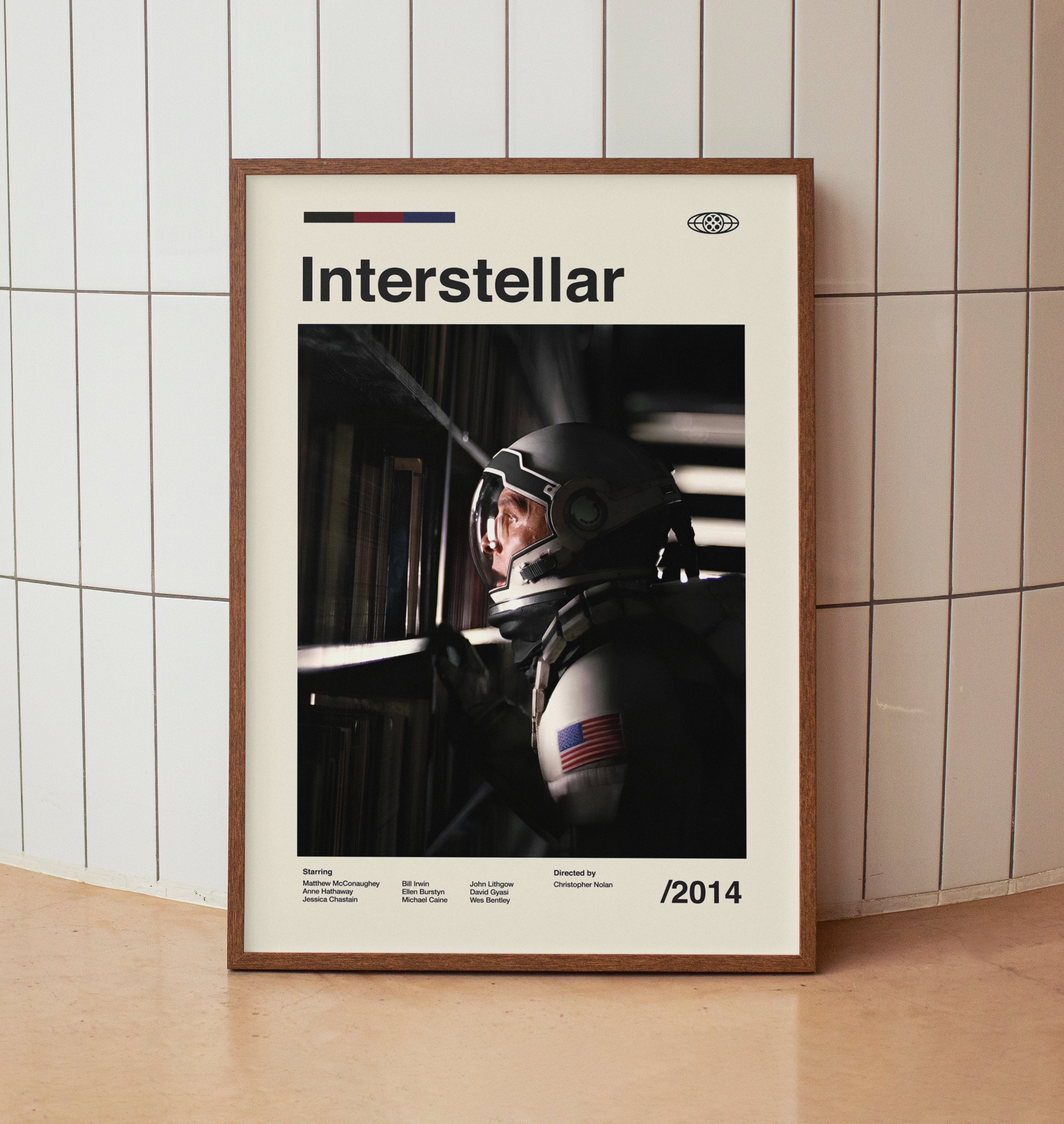 GATEGOO Poster Interstellar Vintage Movie Poster - Matthew Mcconaughey ...