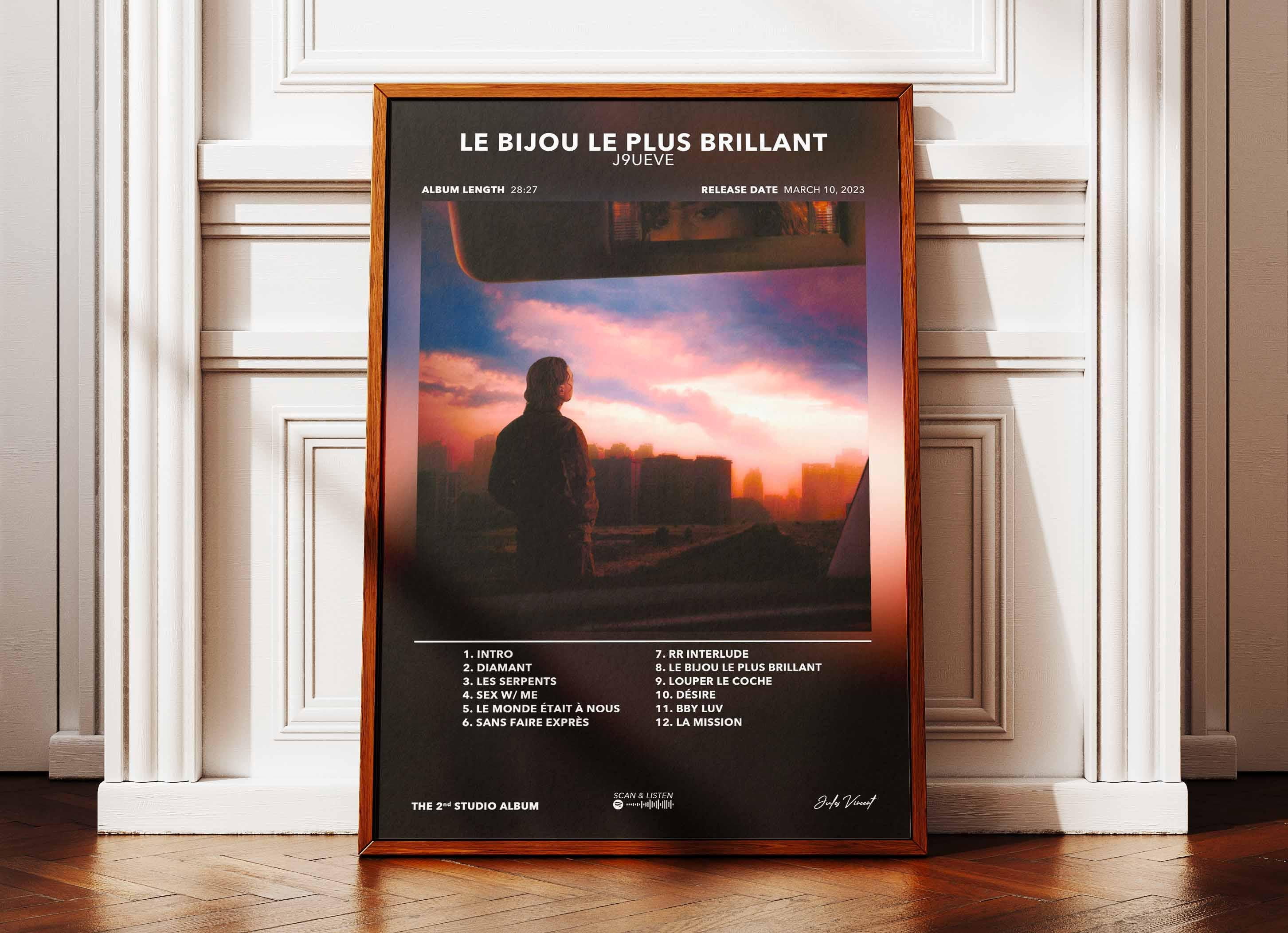 GATEGOO Poster J9Ueve'S "The Shiniest Jewel" Album Poster | J9Ueve ...