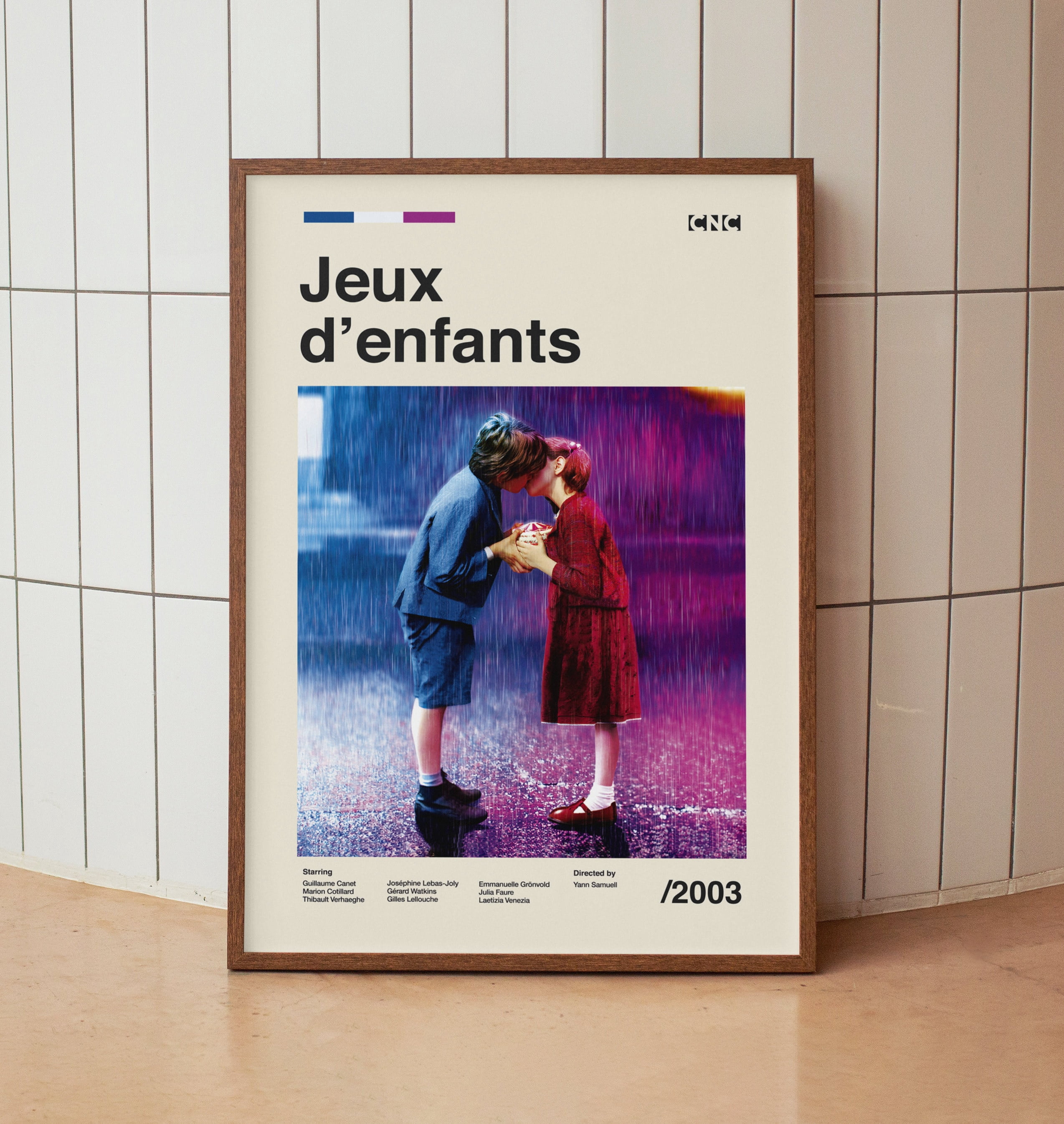 GATEGOO Poster Jeux D'Enfants (Love Me If You Dare) Vintage Movie ...