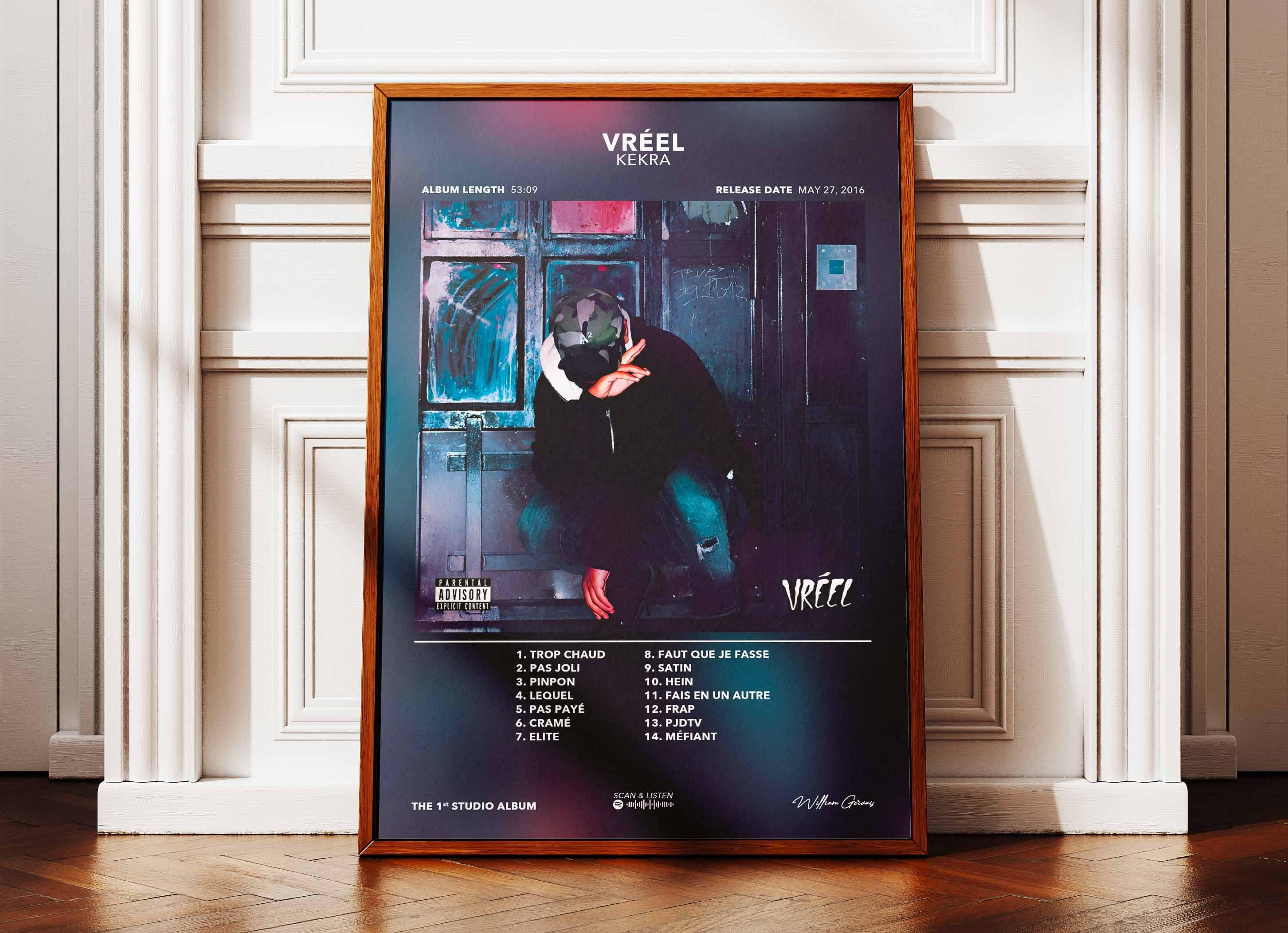 GATEGOO Poster Kekra Vréel Album Poster | Kekra Vréel Album Poster ...