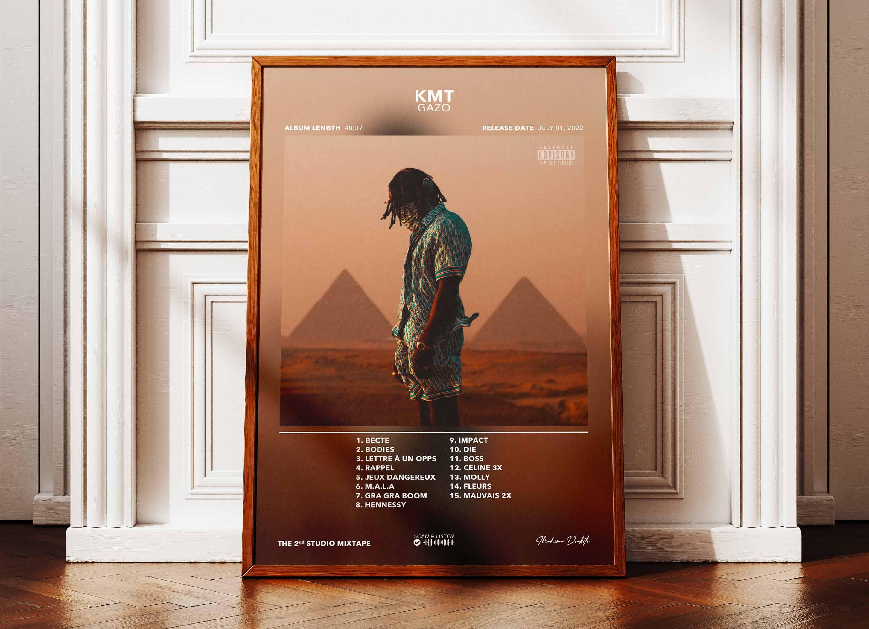 GATEGOO Poster Kmt Gazo Album Poster | Gazo Album Poster | Rapper ...
