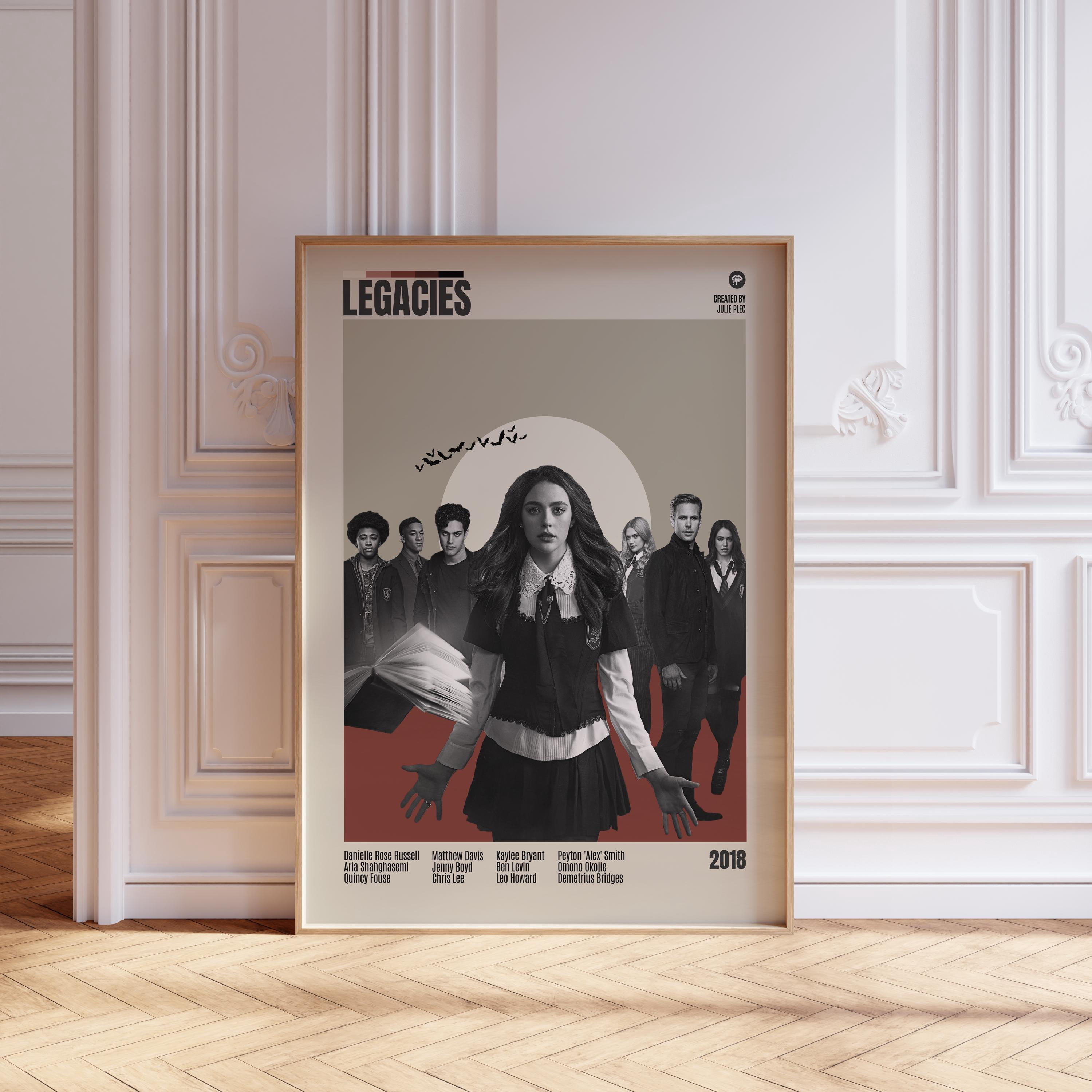 GATEGOO Poster Legacies Poster, Julie Plec, Retro Movie Print ...