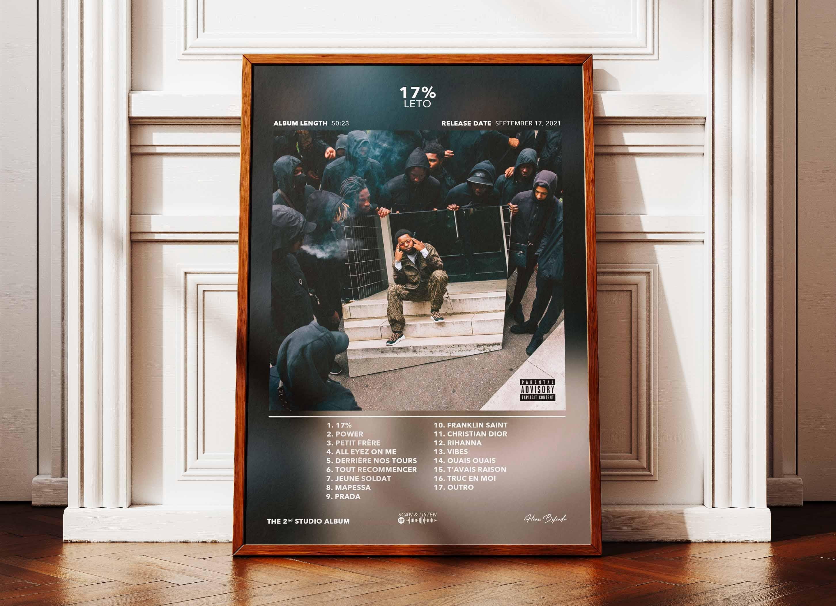 GATEGOO Poster Leto 17% Album Poster | Leto Album Poster | Album Poster ...