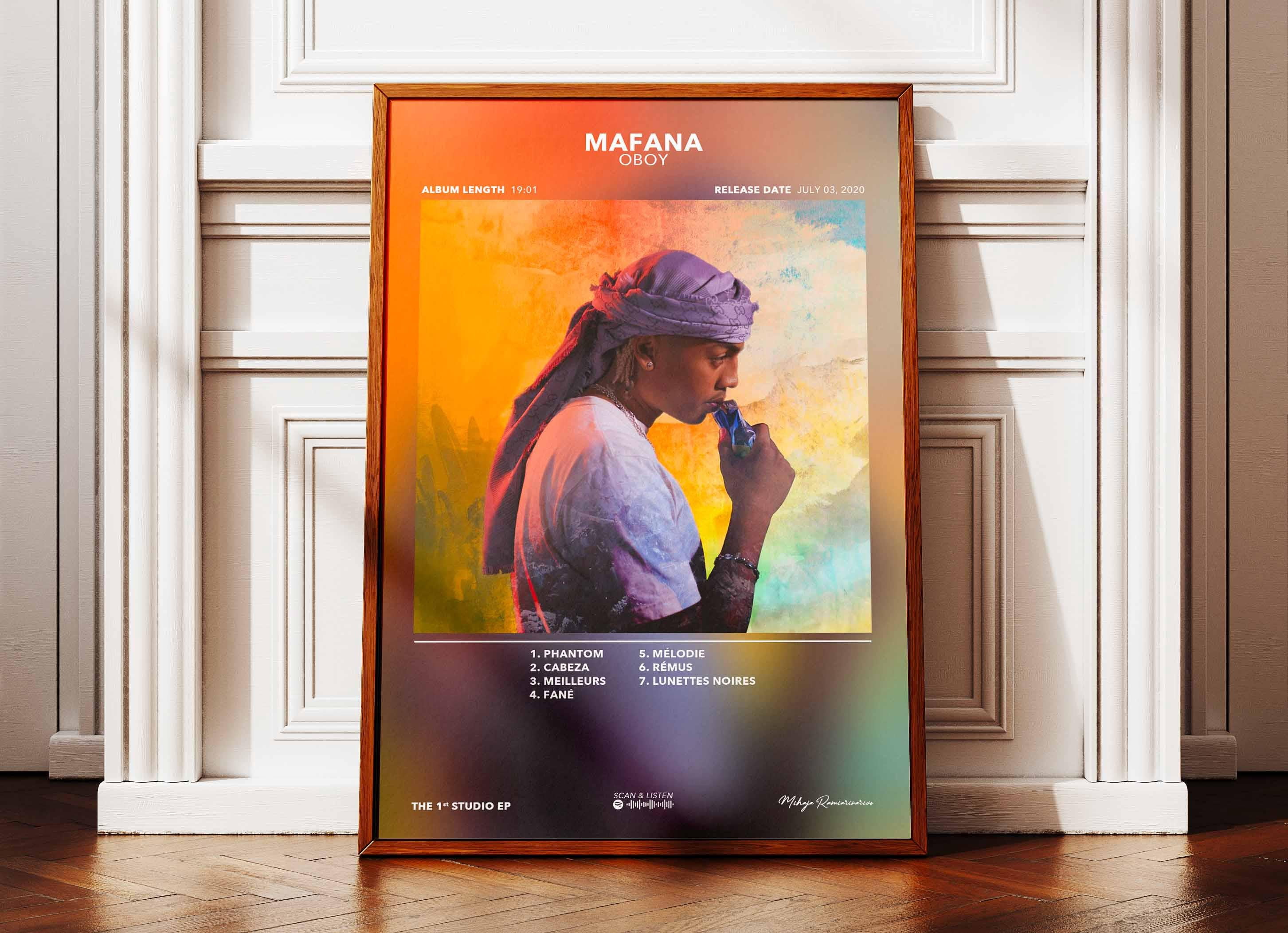 GATEGOO Poster Mafana Oboy Album Poster | Oboy Mafana Album Poster ...