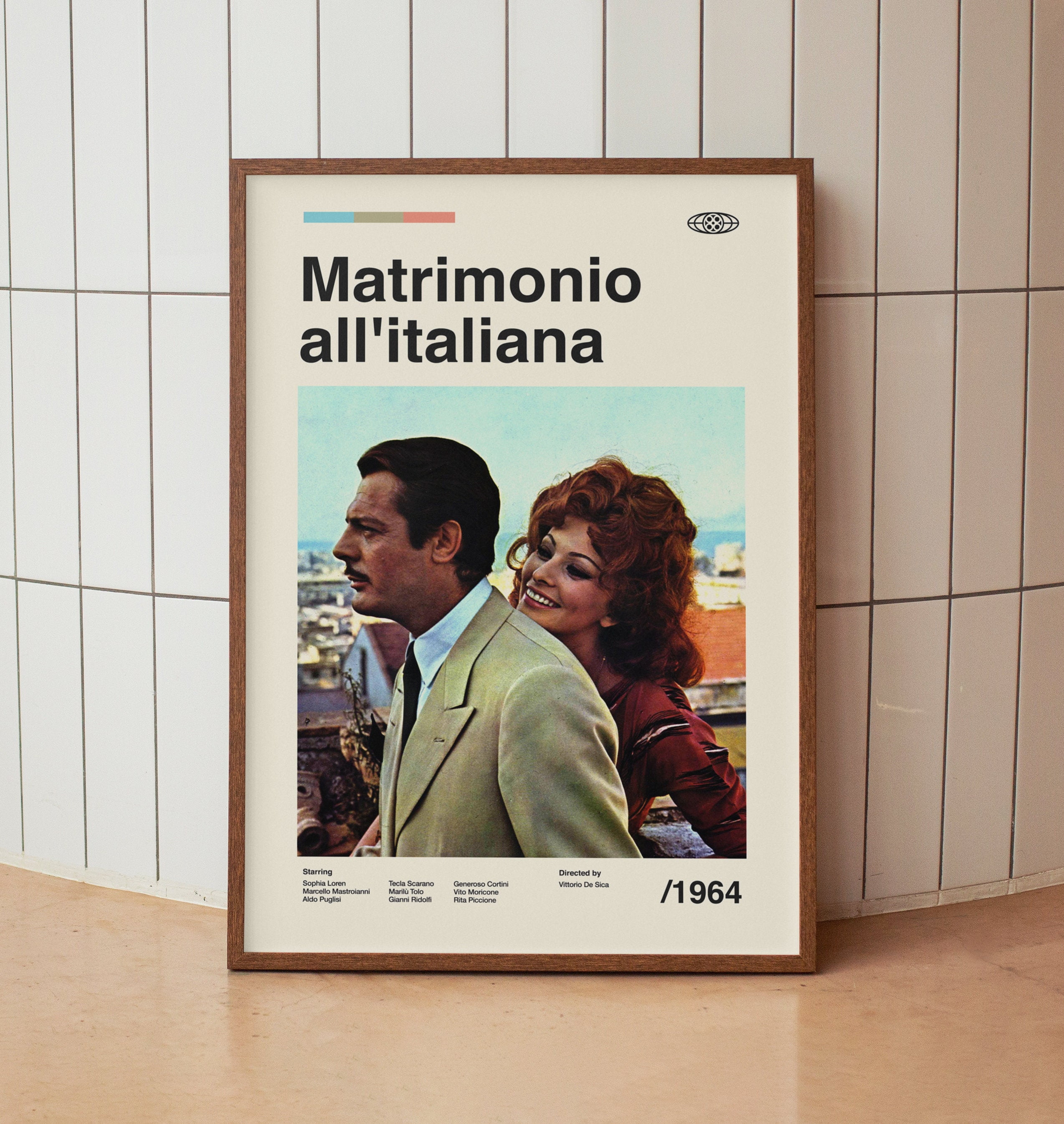 GATEGOO Poster Marriage Italian Style (Matrimonio All'Italiana) Movie ...