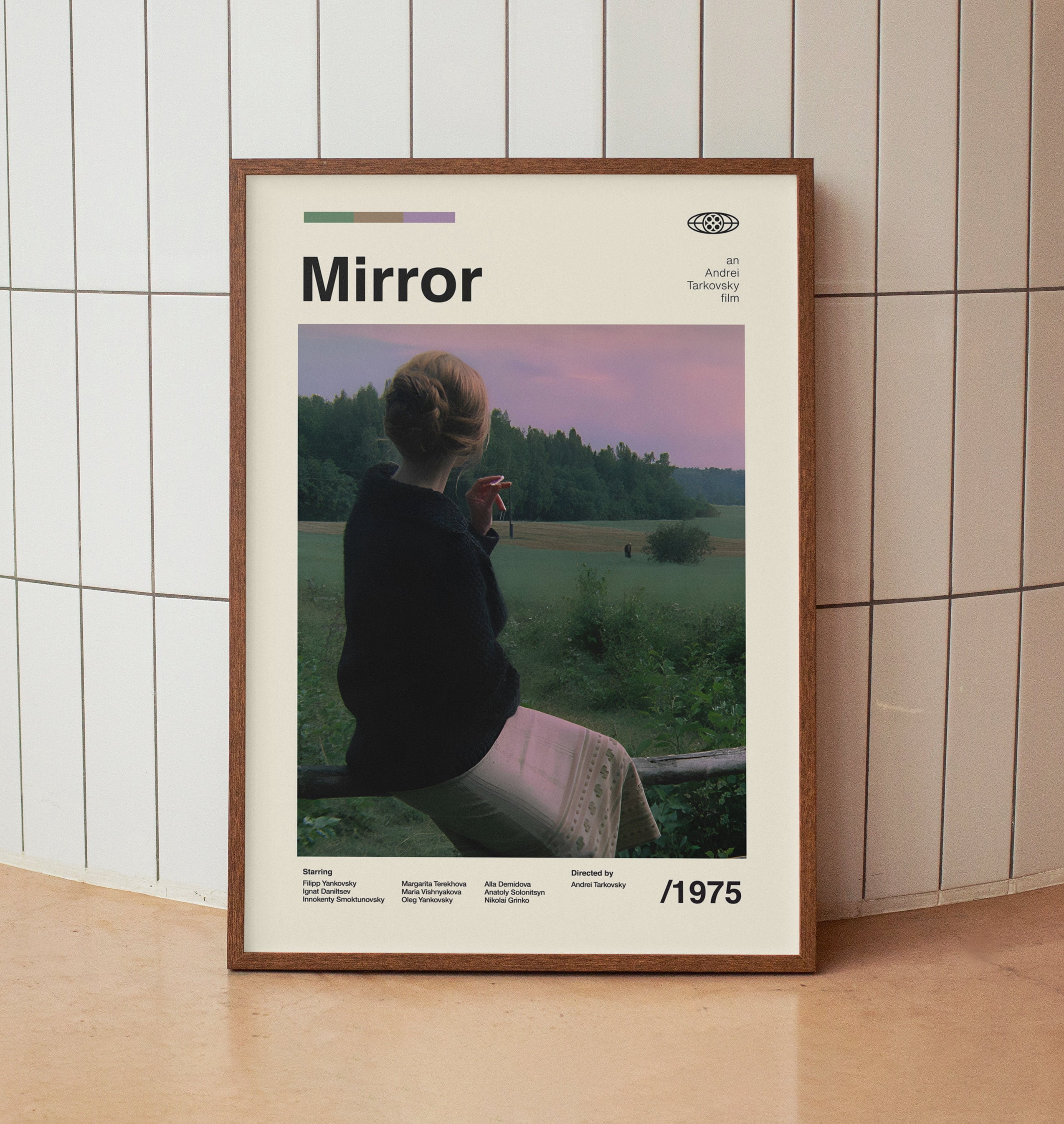 GATEGOO Poster Mirror 1975 Vintage Movie Poster - Andrei Tarkovsky ...