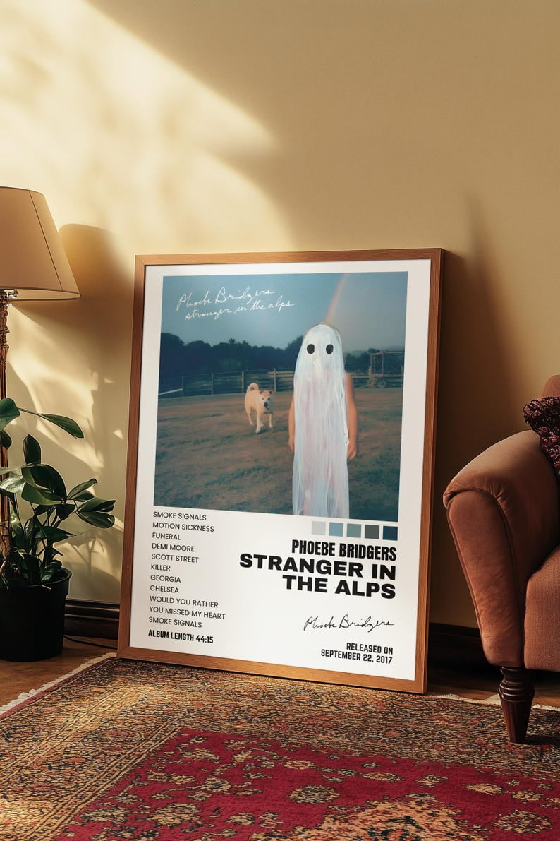 GATEGOO Poster Phoebe Bridgers Stranger In The Alps Poster | Trendy ...