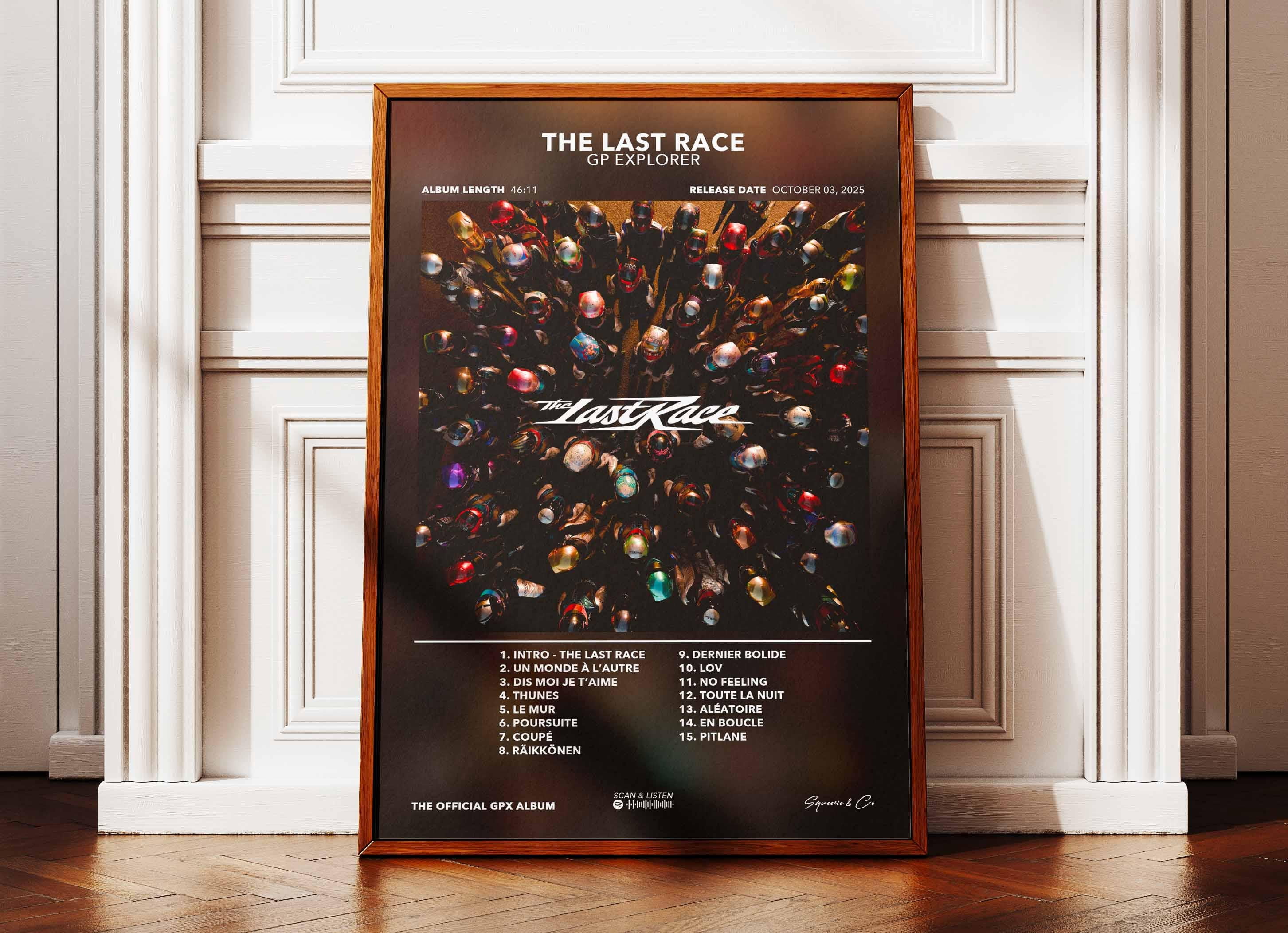 GATEGOO Poster Poster Album The Last Race Gp Explorer | Poster Sch Gp ...