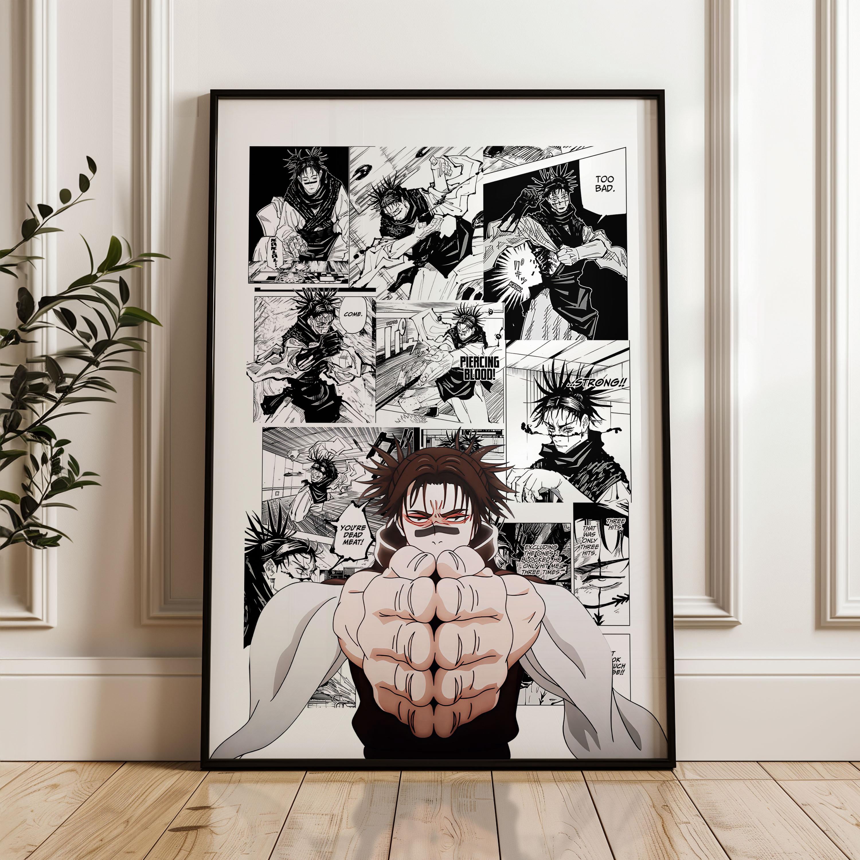 GATEGOO Poster Poster Jujutsu Kaisen Choso Poster: Anime Poster 8X12 ...