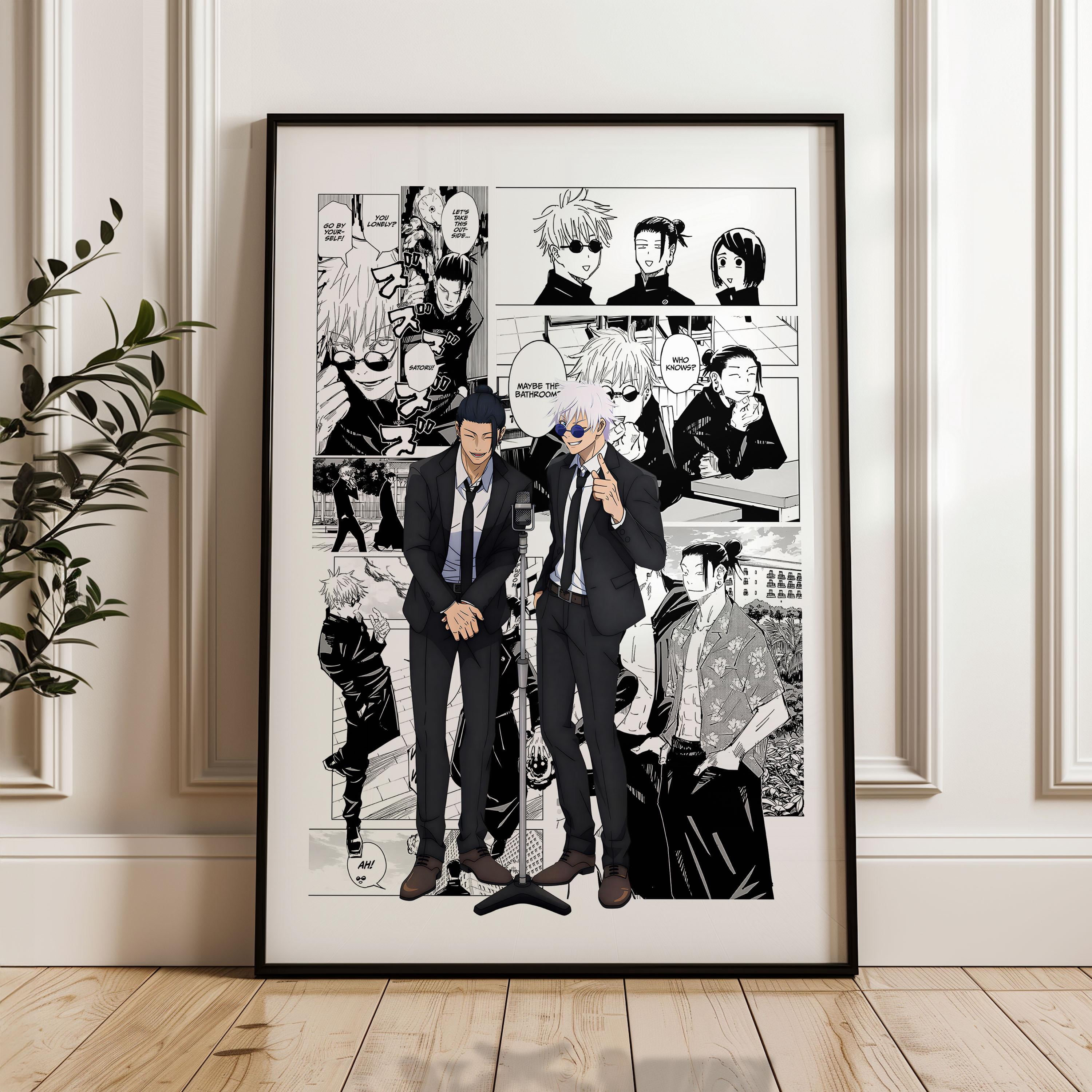 GATEGOO Poster Poster Jujutsu Kaisen Geto Suguru And Gojo Satoru: Anime ...