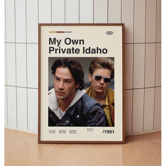 GATEGOO Poster My Own Private Idaho Movie Poster - Cult Classic Film ...