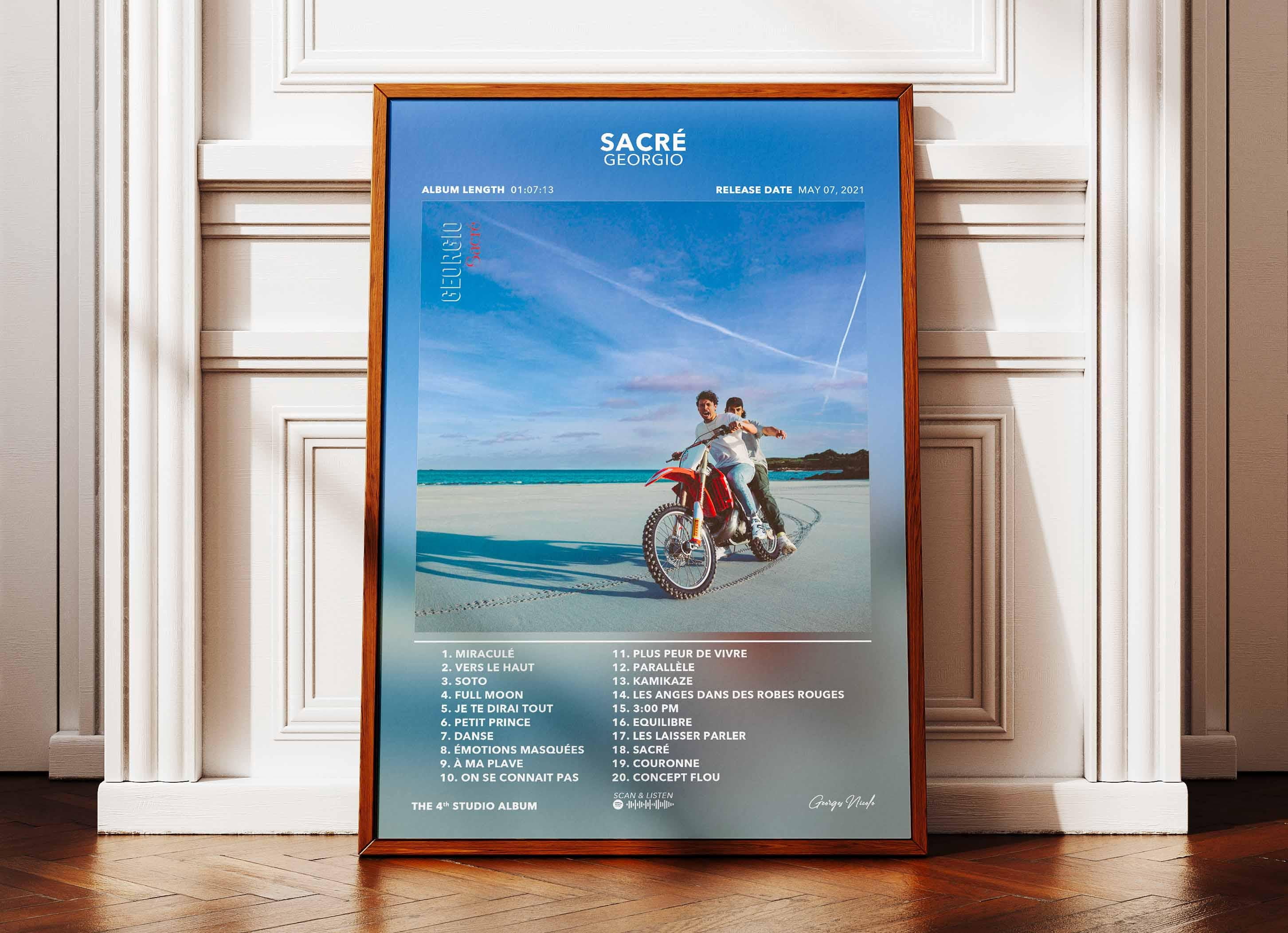 GATEGOO Poster Sacred Album Poster Georgio | Sacred Album Poster ...