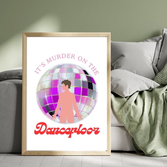 GATEGOO Poster Saltburn 'Murder On The Dancefloor' Song Original Design ...
