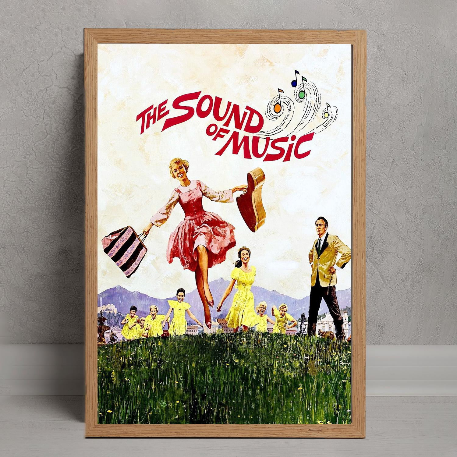 GATEGOO Poster Sound Of Music Movie Poster, Wall Art Decor, Room ...