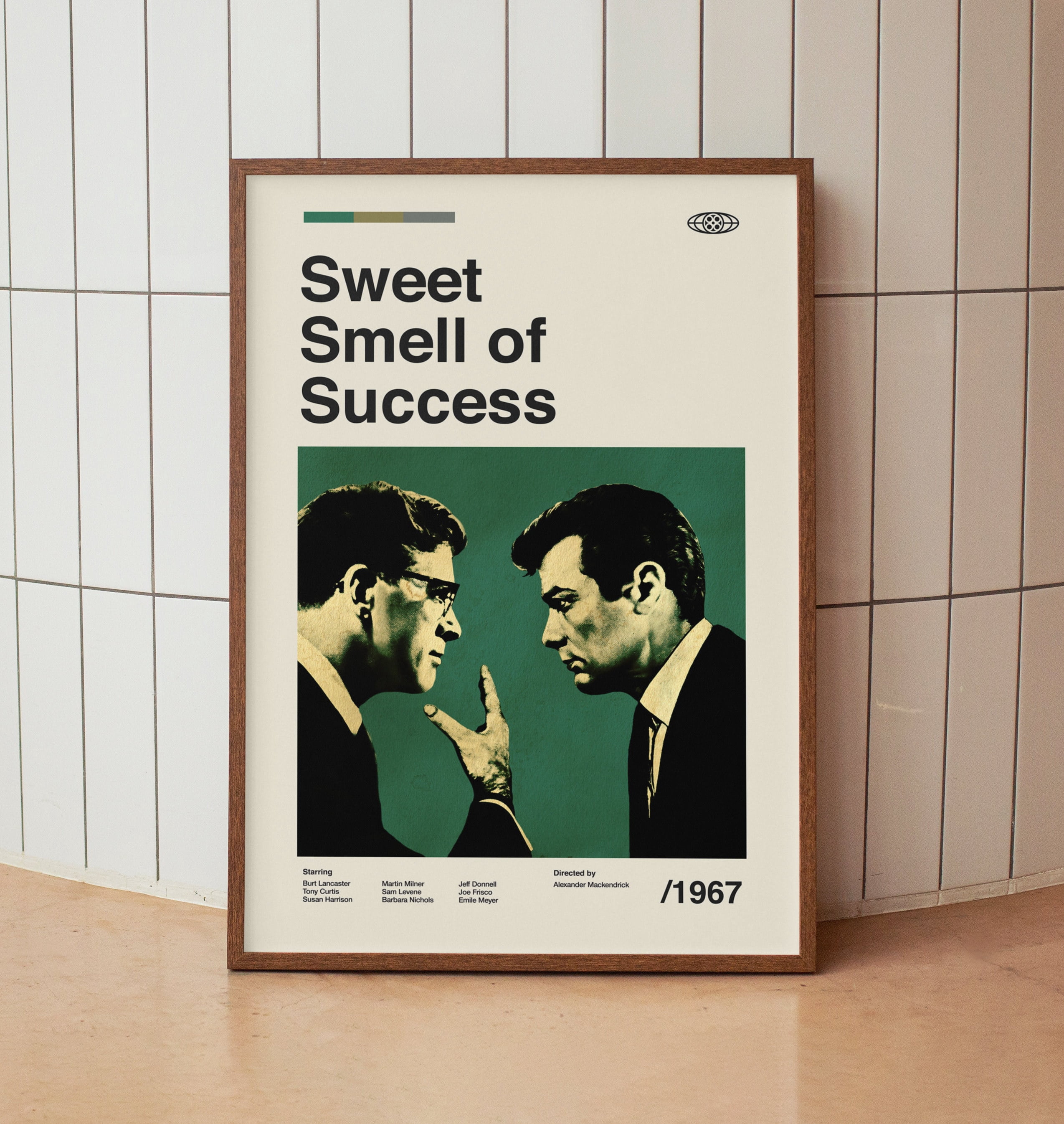GATEGOO Poster Sweet Smell Of Success Vintage Minimalist Movie Poster ...