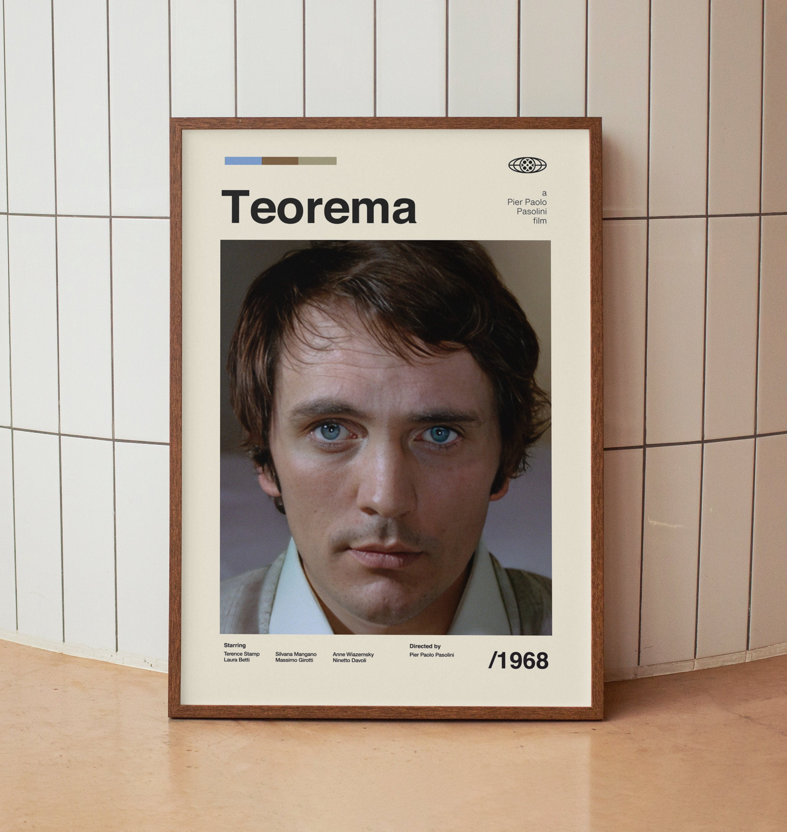 GATEGOO Poster Teorema Wall Art Print - Pier Paolo Pasolini ...