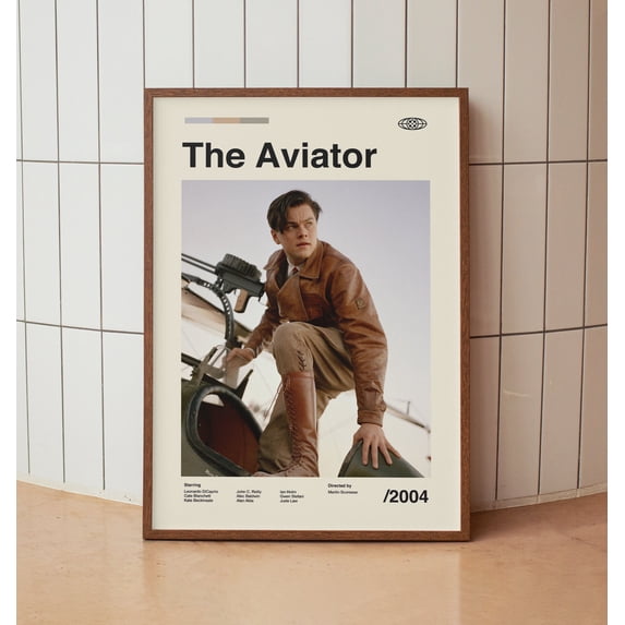 GATEGOO Poster The Aviator Movie Poster - Leonardo Dicaprio Martin ...