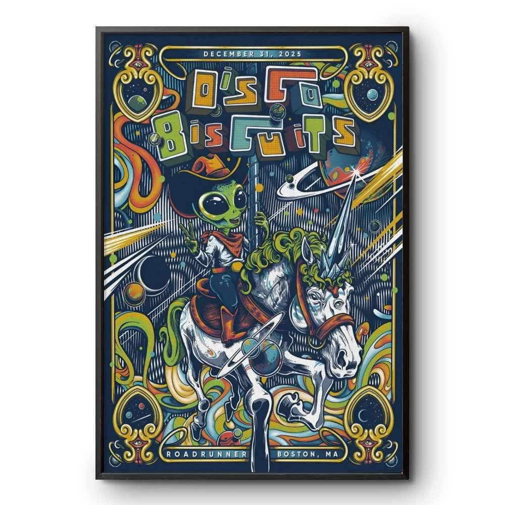 GATEGOO Poster The Disco Biscuits Dec 31 2025 Boston Ma Poster 24X36 ...