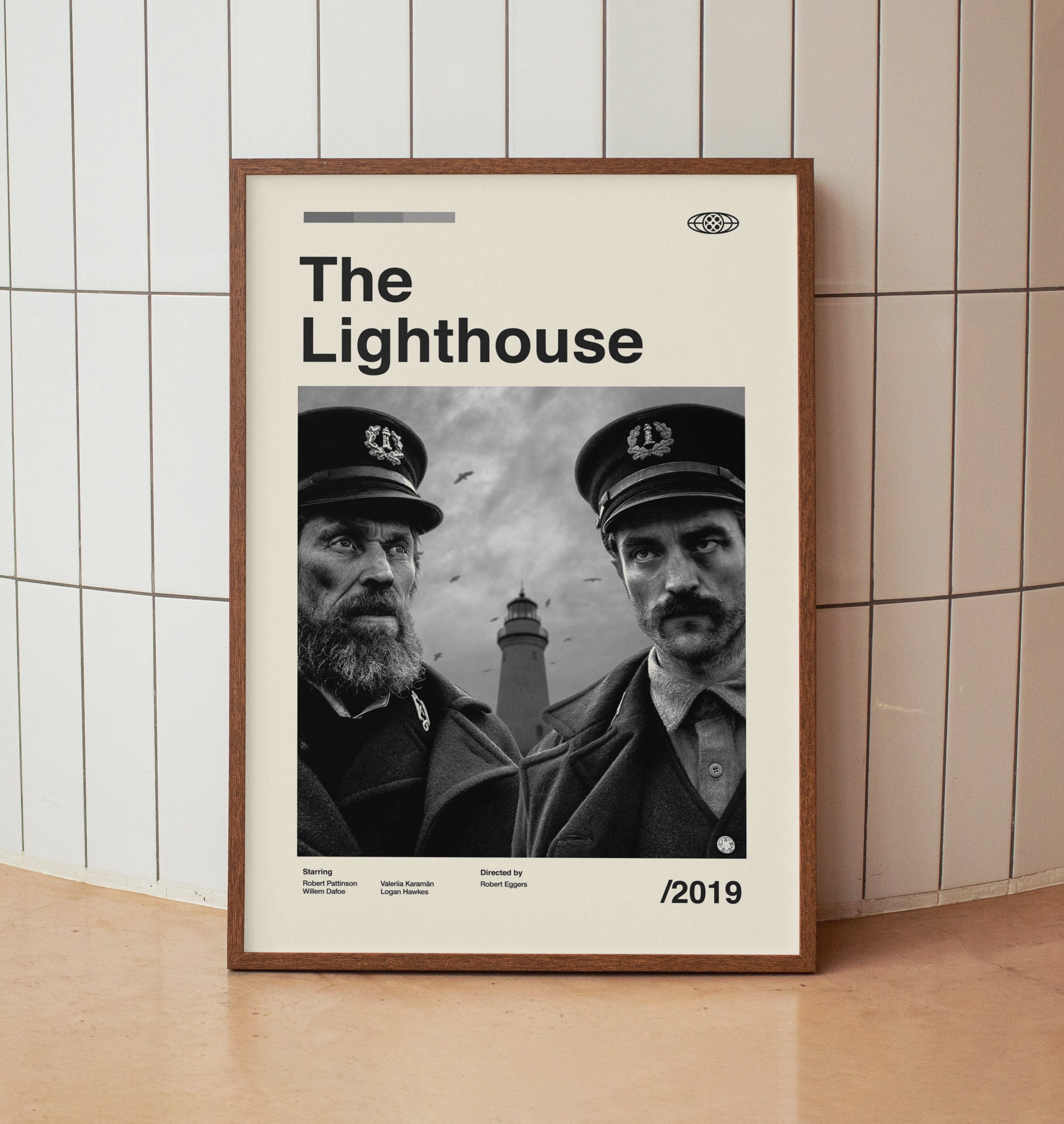 GATEGOO Poster The Lighthouse Movie Poster - William Dafoe Robert ...