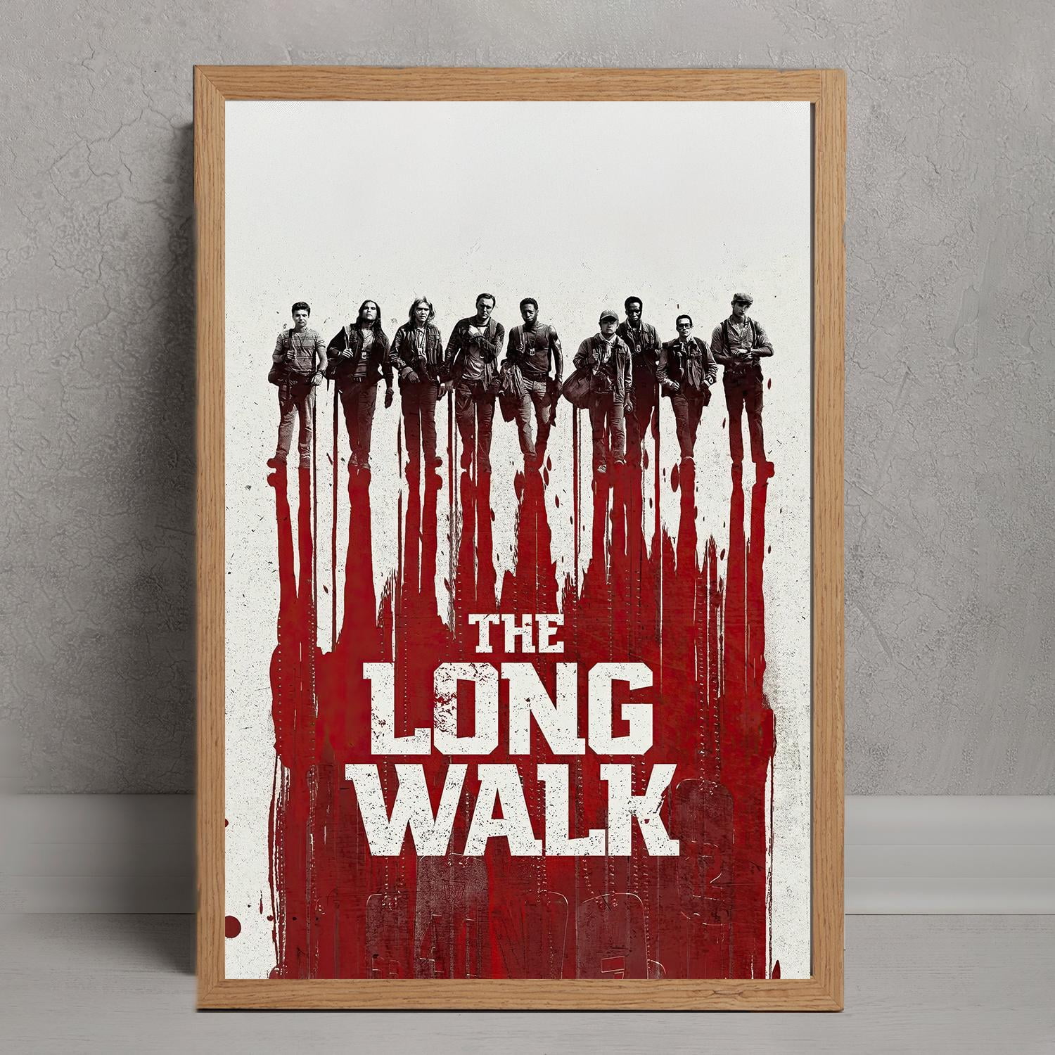 GATEGOO Poster The Long Walk Movie Poster, Wall Art Decor, Room ...