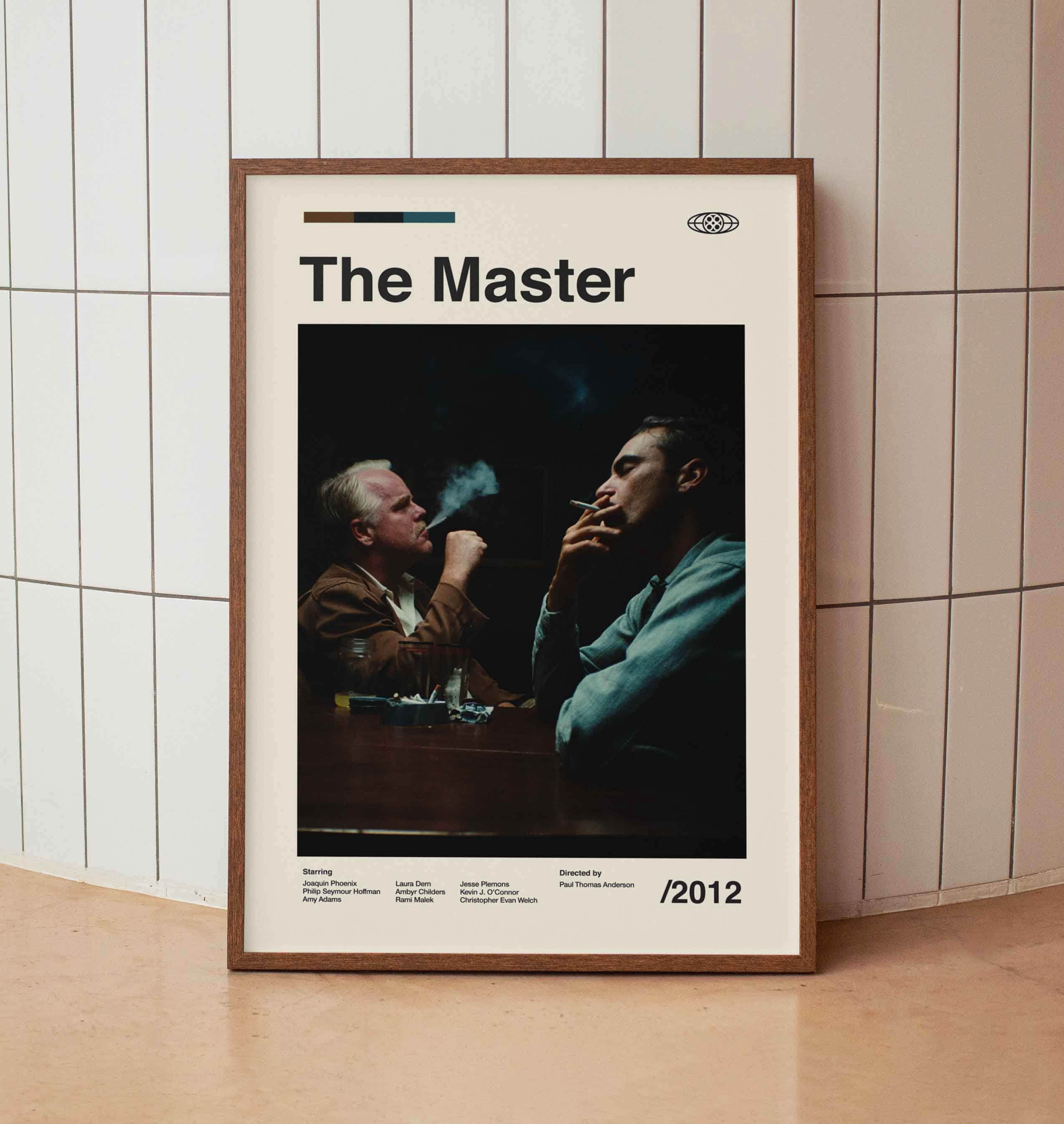 GATEGOO Poster The Master 2012 Vintage Movie Poster - Joaquin Phoenix ...