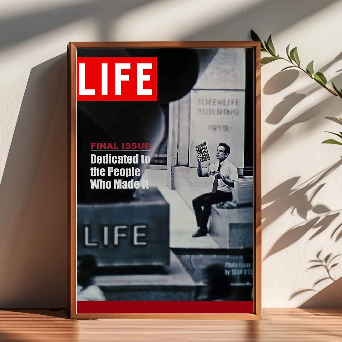 GATEGOO Poster The Secret Life Of Walter Mitty Movie Poster: Wall Art ...