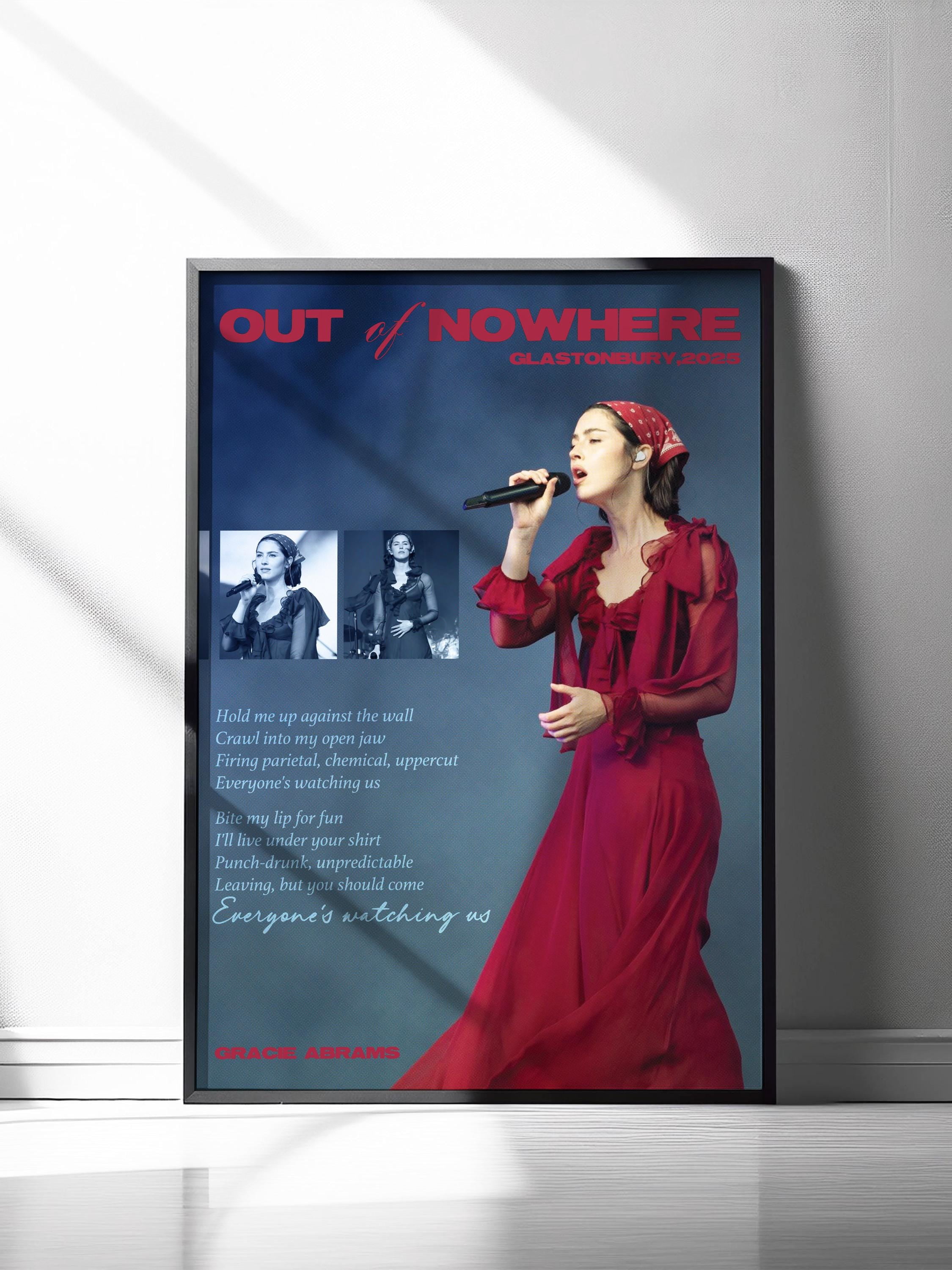 GATEGOO Poster The Secret Of Us Out Of Nowhere Gracie Aesthetic Wall ...