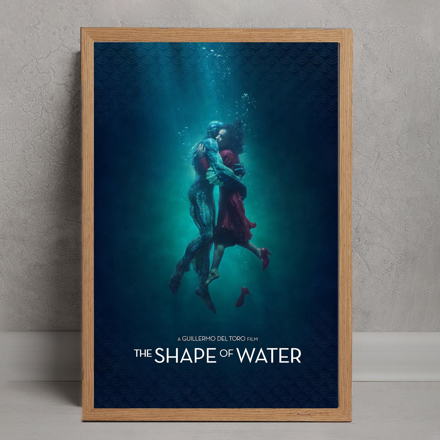 GATEGOO Poster The Shape Of Water Movie Poster, Wall Art Decor, Room ...
