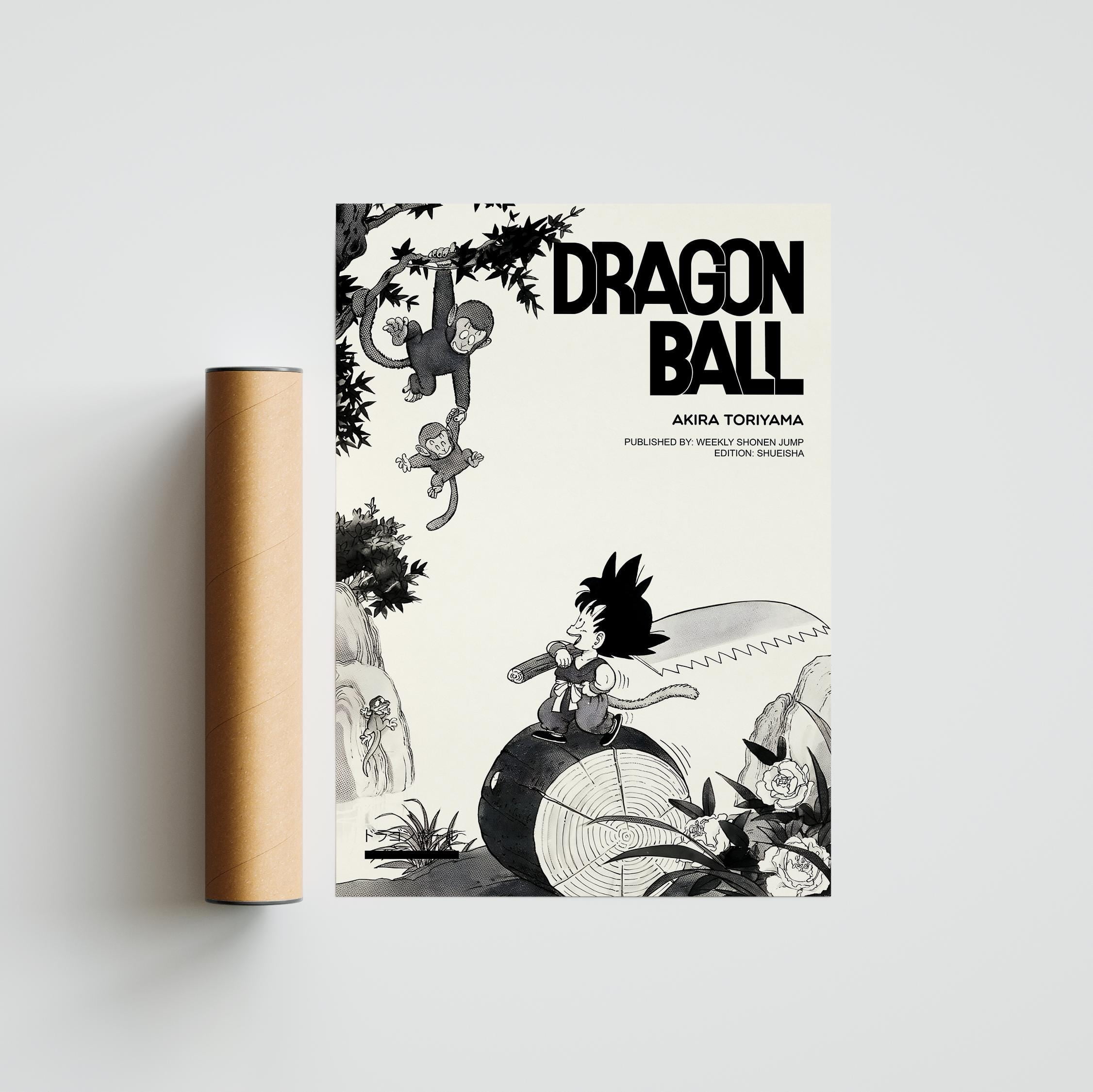 GATEGOO Poster The Toriyama Collection – Anime Warrior Poster | Vintage ...