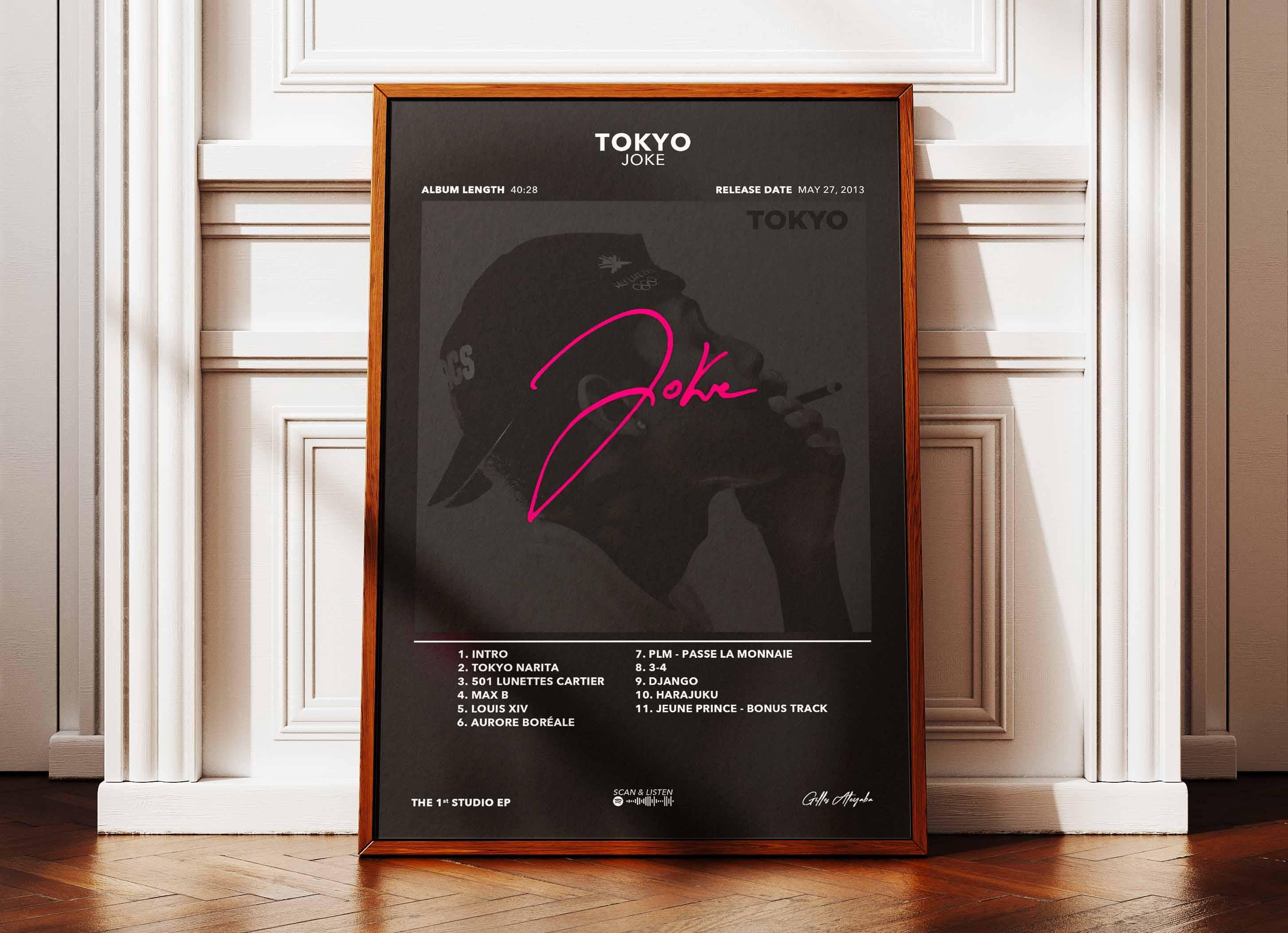 GATEGOO Poster Tokyo Joke Album Poster | Ateyaba Tokyo Album Poster ...