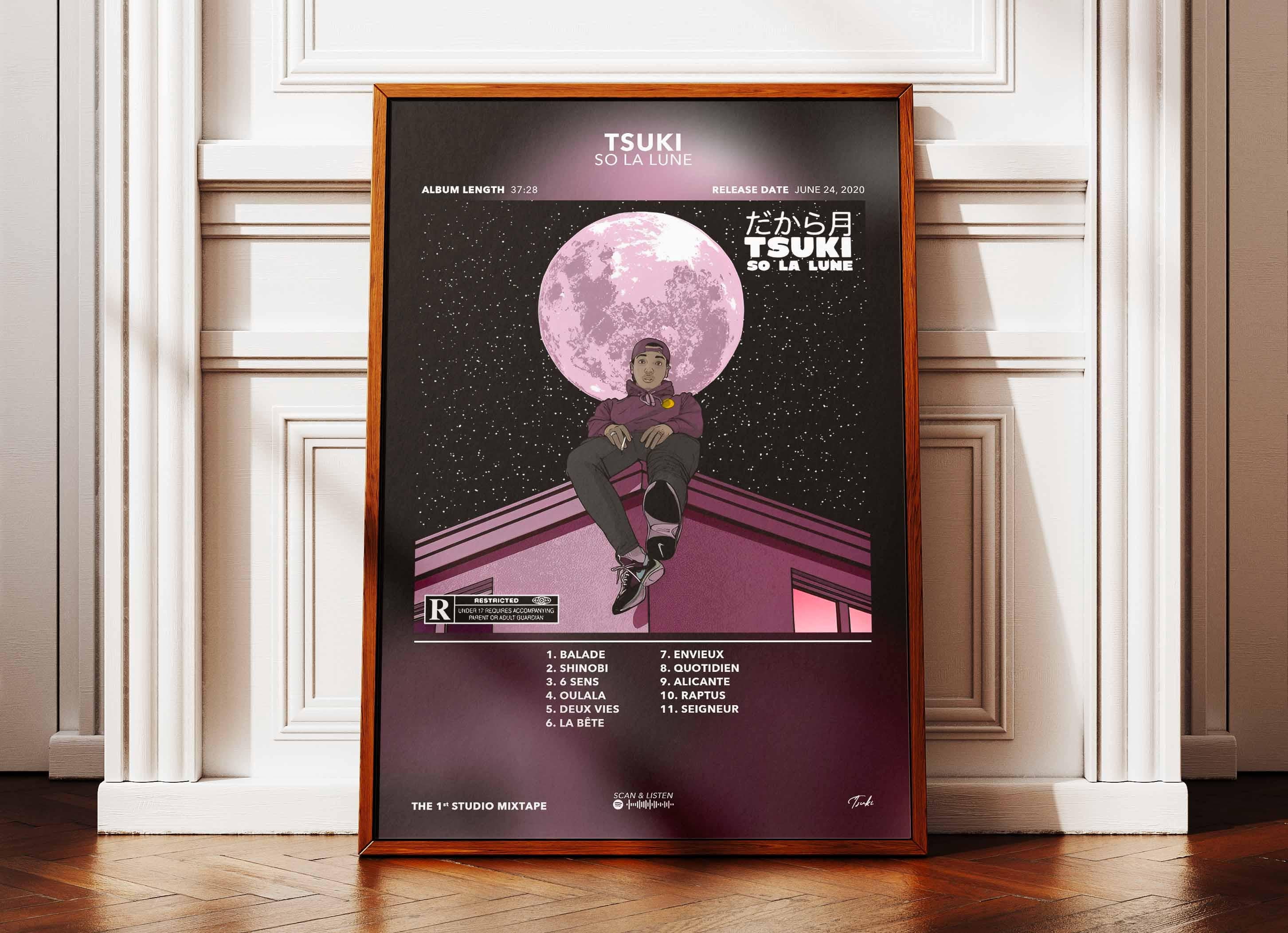 GATEGOO Poster Tsuki So La Lune Album Poster | So La Lune Album Poster ...