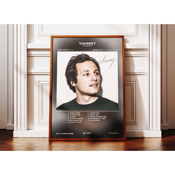 GATEGOO Poster Vianney Album Poster | Vianney Album Poster | Album ...