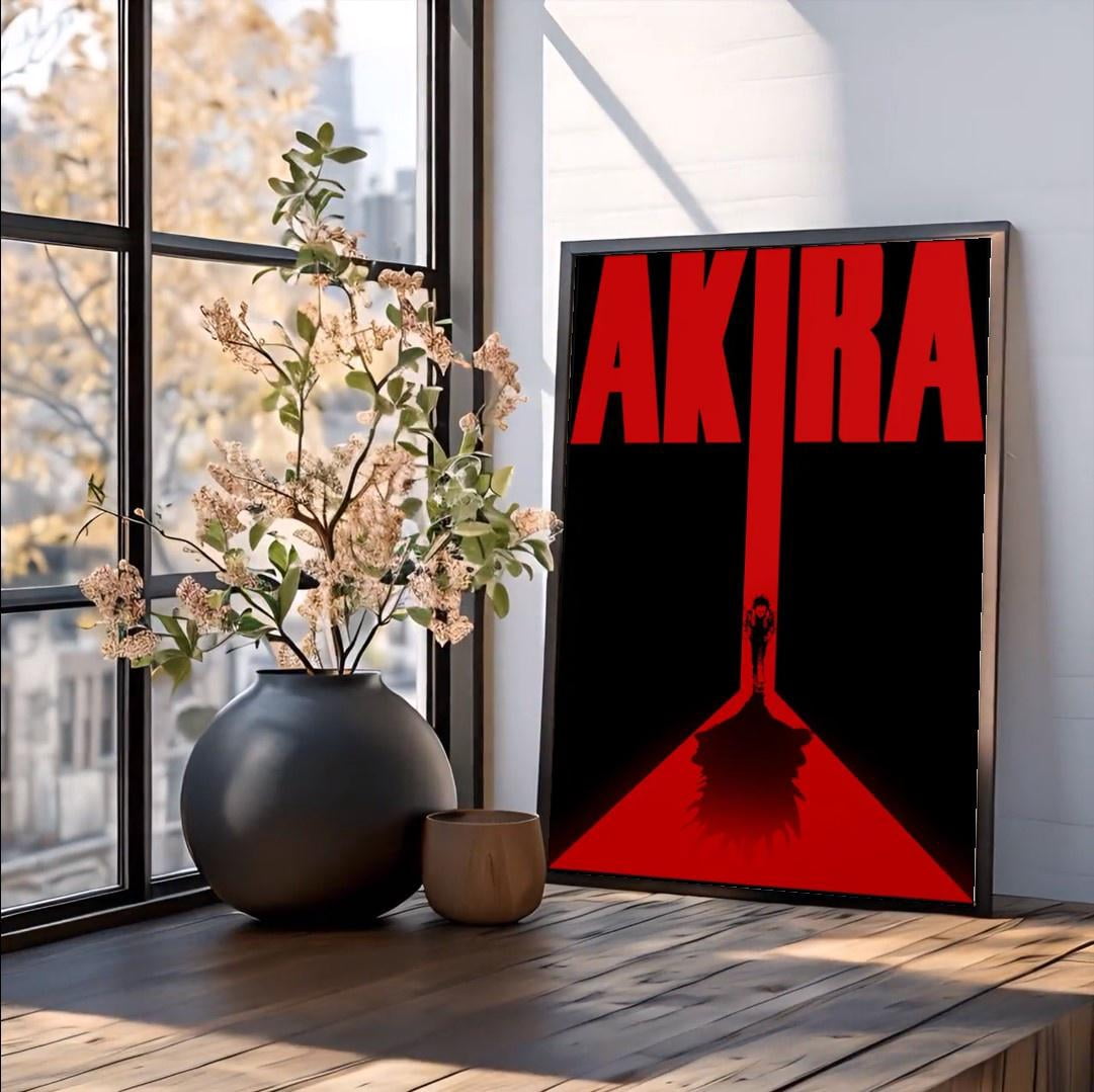 GATEGOO Poster Vintage Akira Poster 1988 Anime Movie Wall Art Print ...
