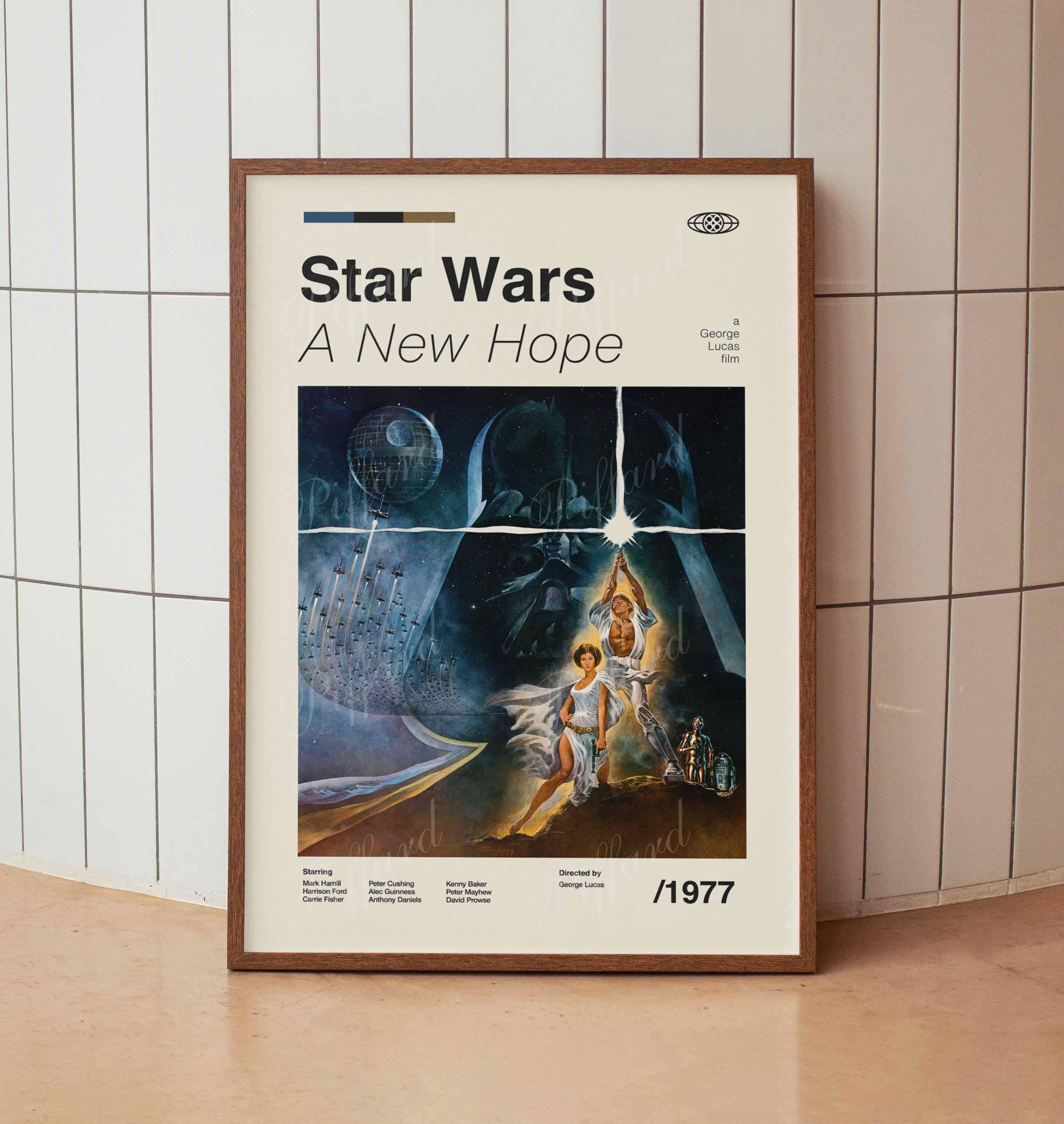 GATEGOO Poster Vintage Movie Poster- Harrison Ford - American Cinema ...