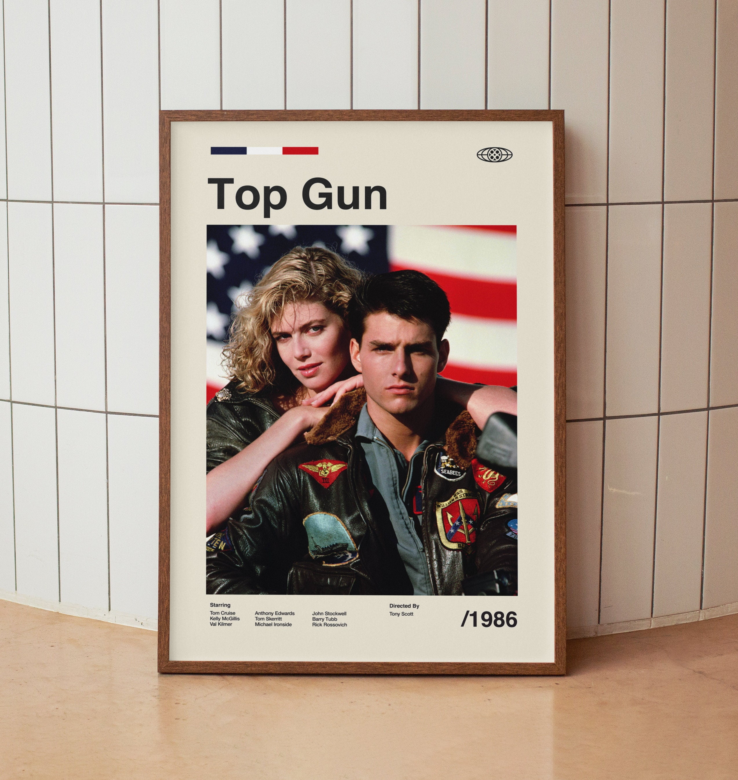 GATEGOO Poster Vintage Movie Poster - Tom Cruise - Minimalist ...