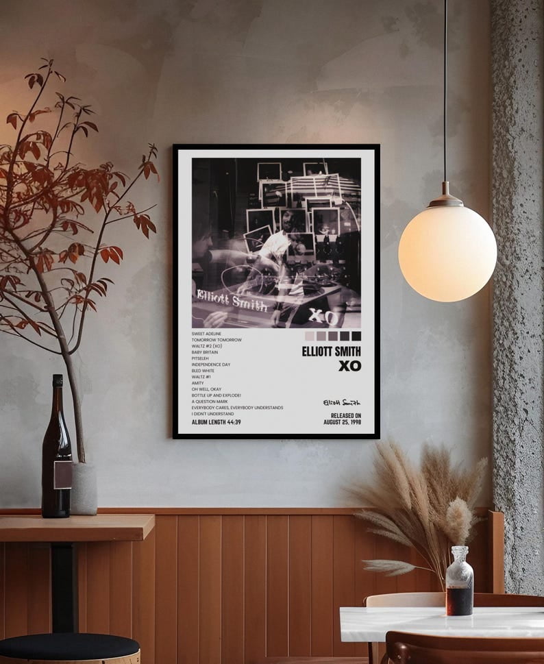 GATEGOO Poster Xo Poster | Album Cover Print | Indie Rock Artist Signed ...