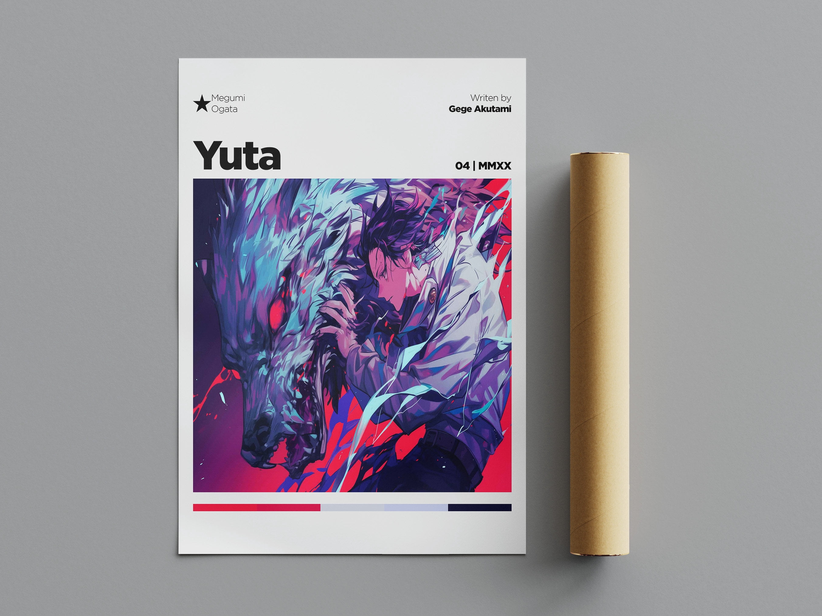 GATEGOO Poster Yuta Okkotsu Poster, Poster, Anime Poster, Wall Art ...