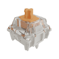 Gateron KS-20 Dual-Rail Magnetic Orange HE Switches, 30gf Linear Hall ...