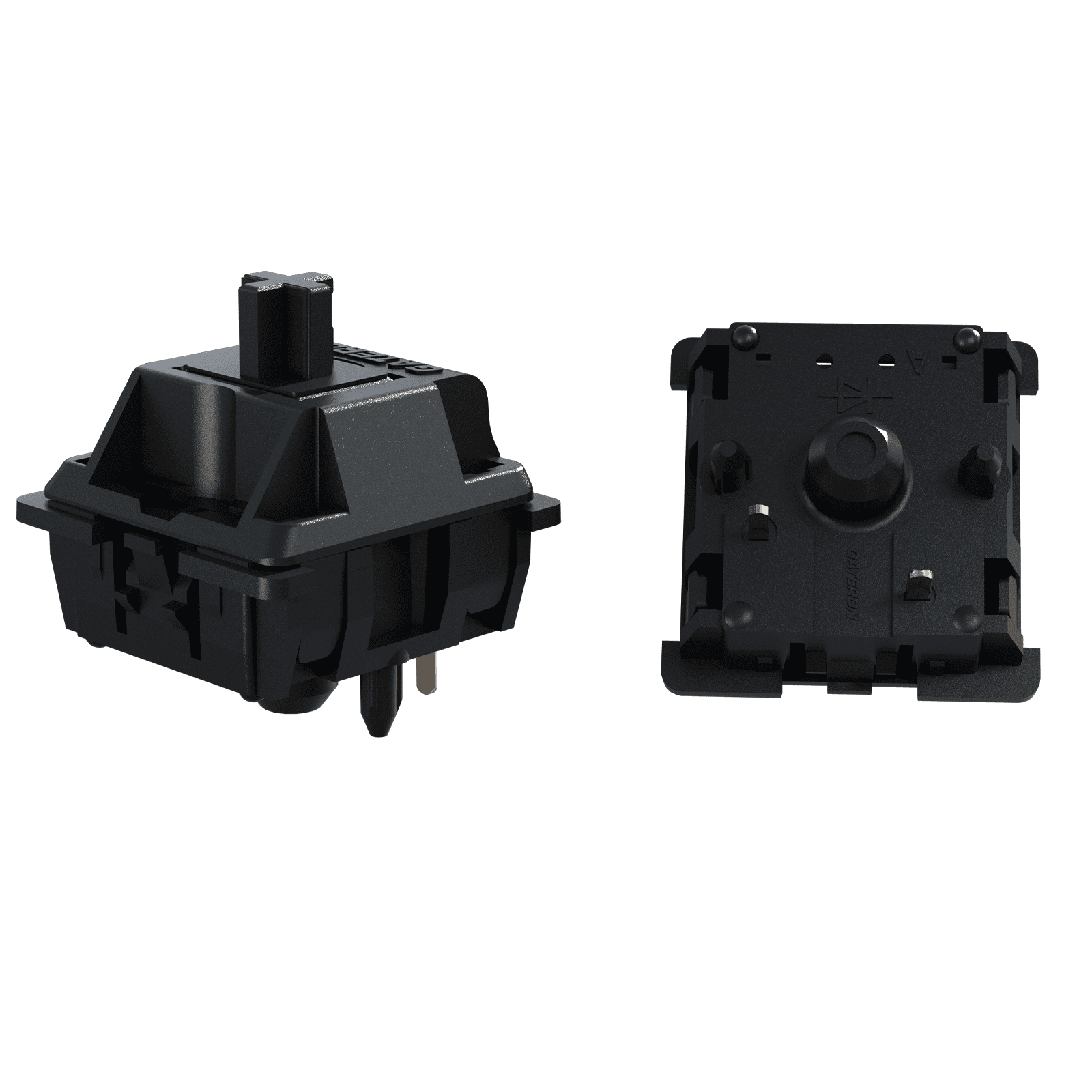 GATERON Oil King Keyboard Switches, 5 Pin 55gf Pre-lubed Plate Mounted ...