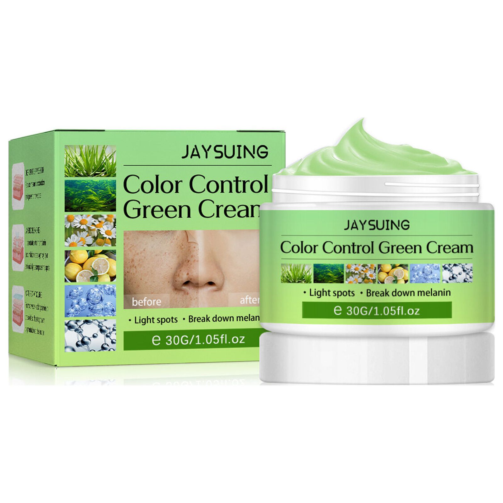 GATIK Body Care Color Dilute Stain Green Paste Freckle Decomposition ...