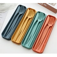 OmieBox OmiePod Kids Utensils Set with Case - Reusable Fork and Spoon ...