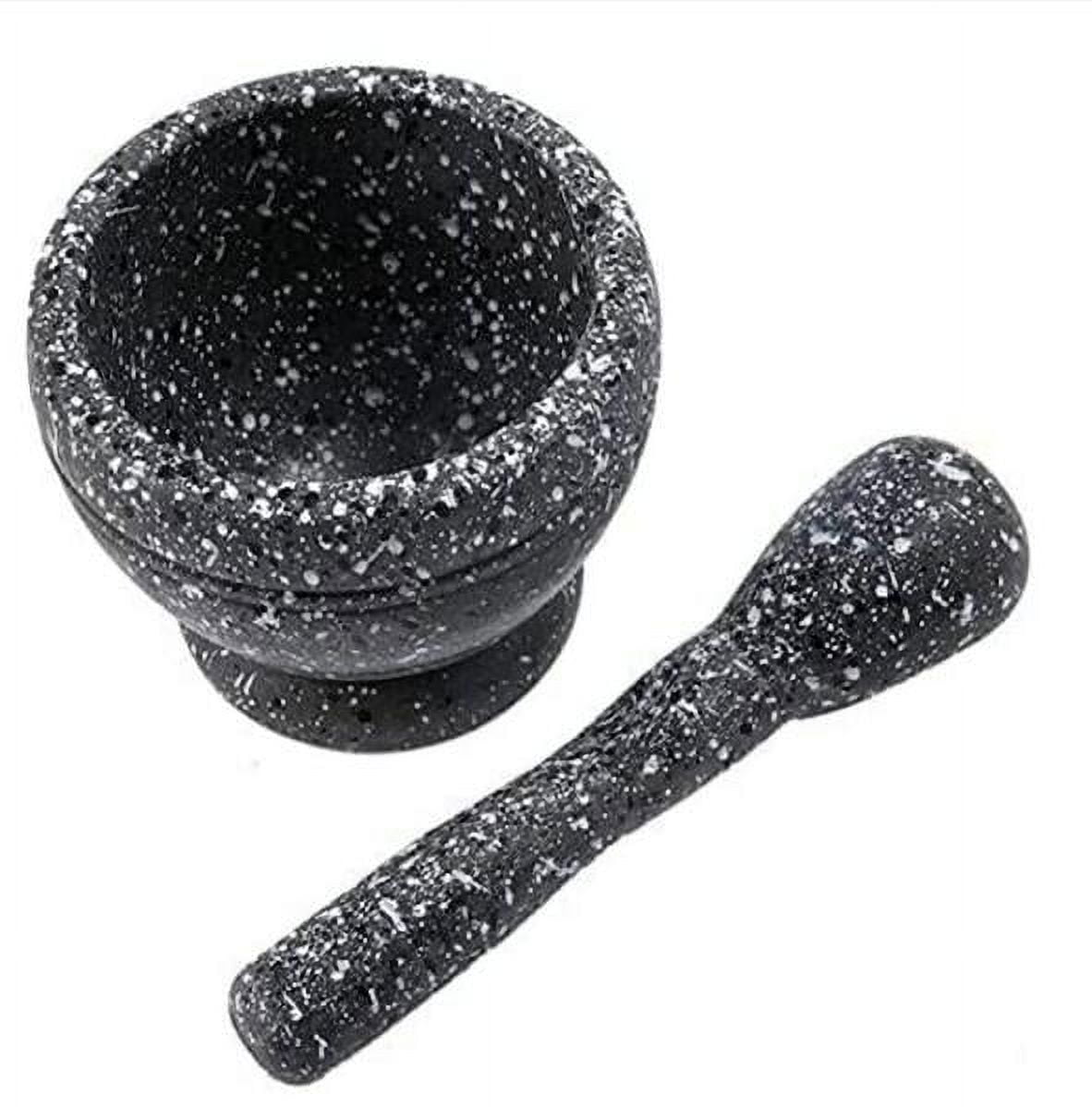 GATIK Garlic Press Manual Grinder Kitchen Pepper Pestle Bowl Garlic ...