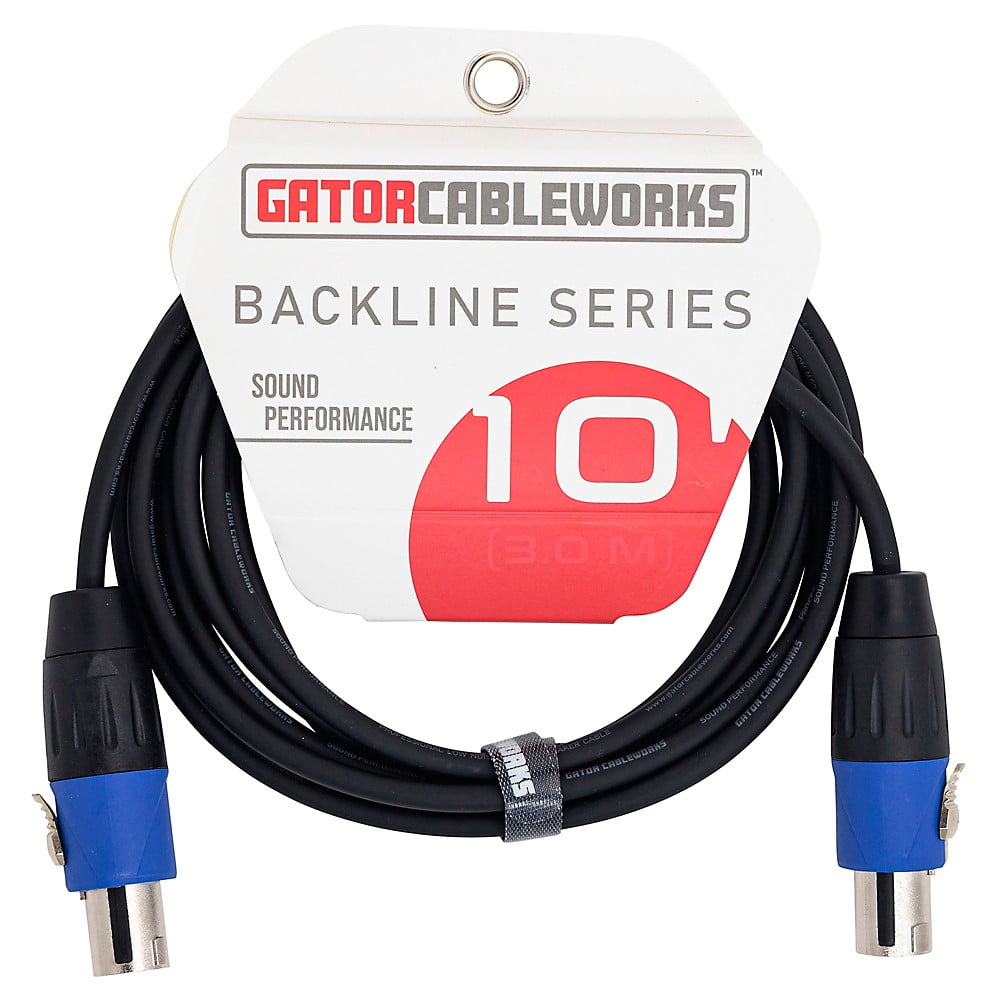 GATOR CABLEWORKS Backline Series Twist Lock Connector to Twist Lock ...