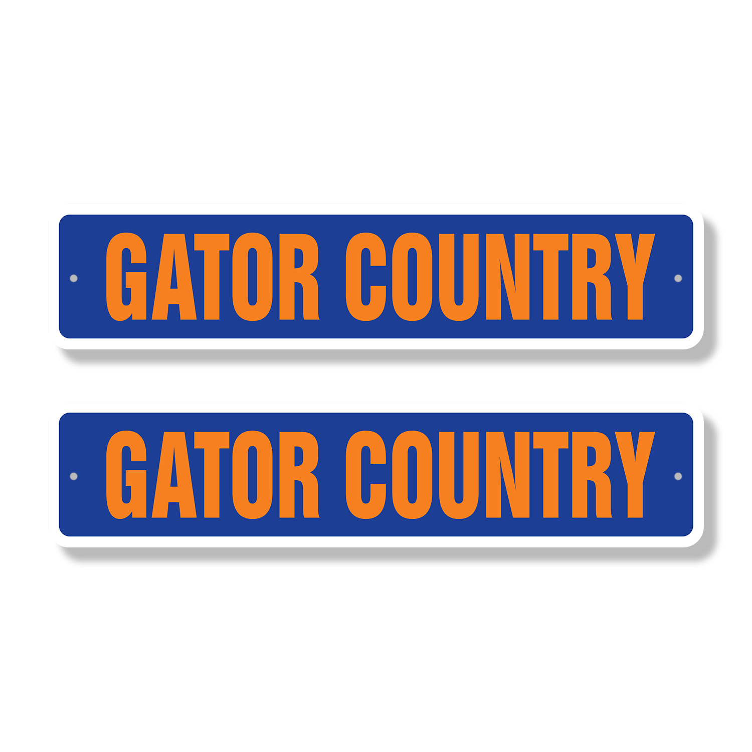 GATOR COUNTRY Classic Street Sign (2 Pack) gators fan aligator lover ...